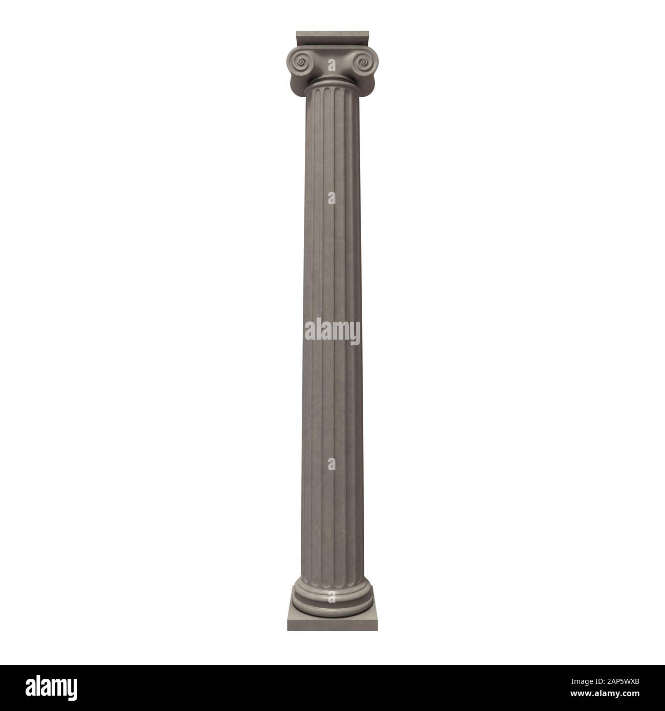 White stone column podium Cut Out Stock Images & Pictures - Alamy