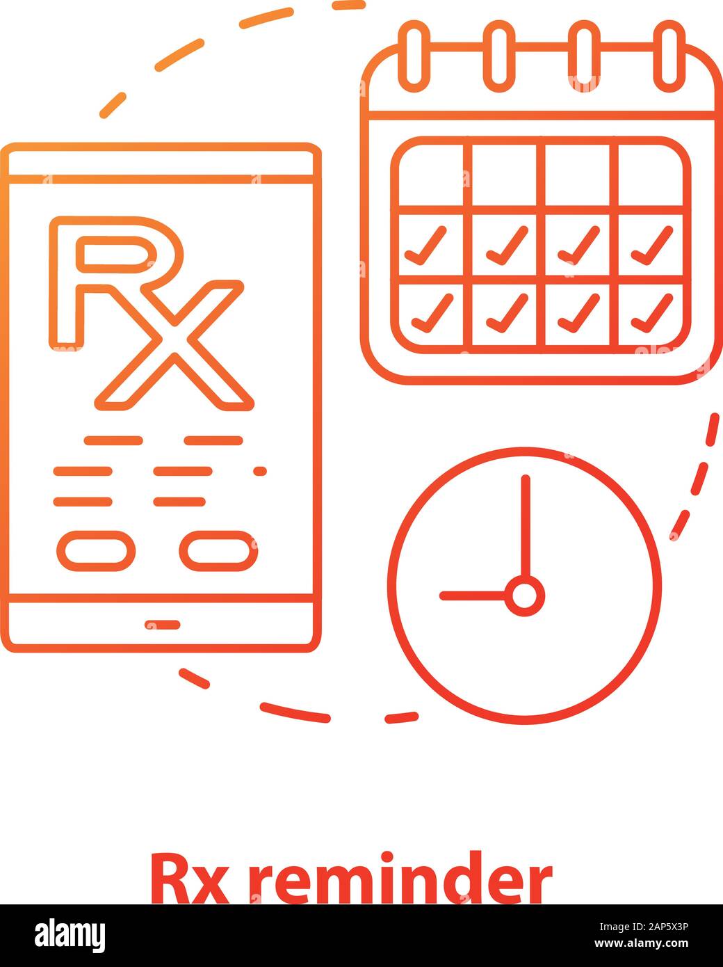 Medication reminder alarm Cut Out Stock Images & Pictures - Alamy