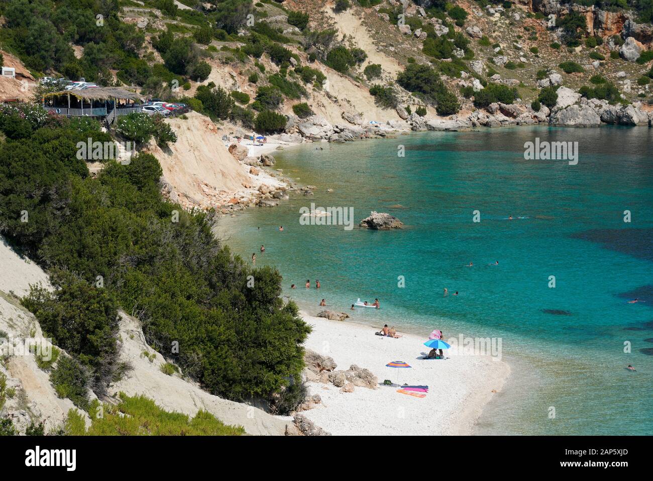 Vouti beach hi-res stock photography and images - Alamy