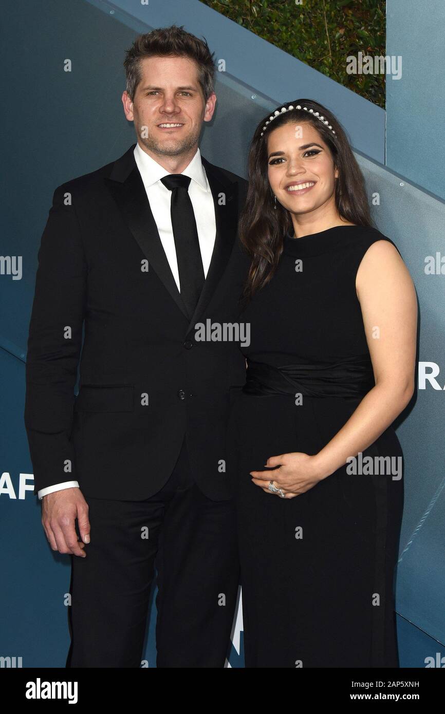 Ryan Piers Williams, America Ferrera at arrivals for 26th Annual Screen ...