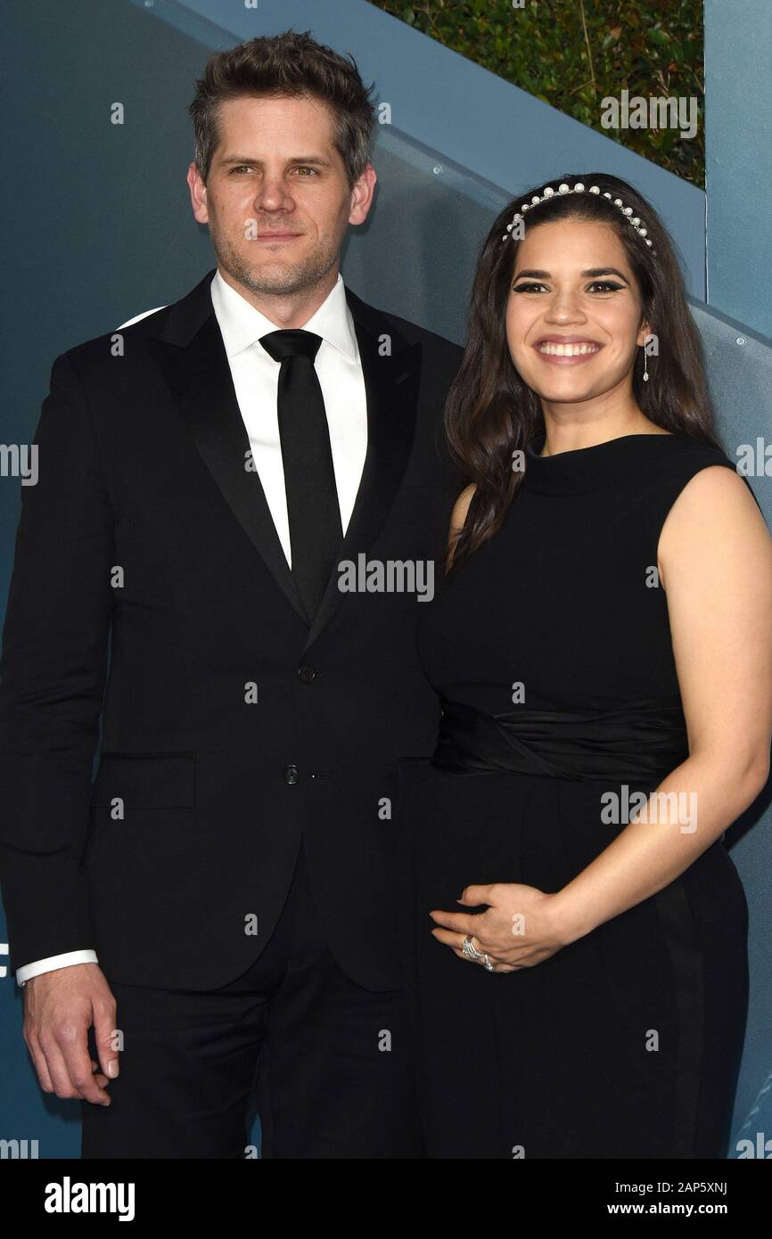 Ryan Piers Williams, America Ferrera at arrivals for 26th Annual Screen ...