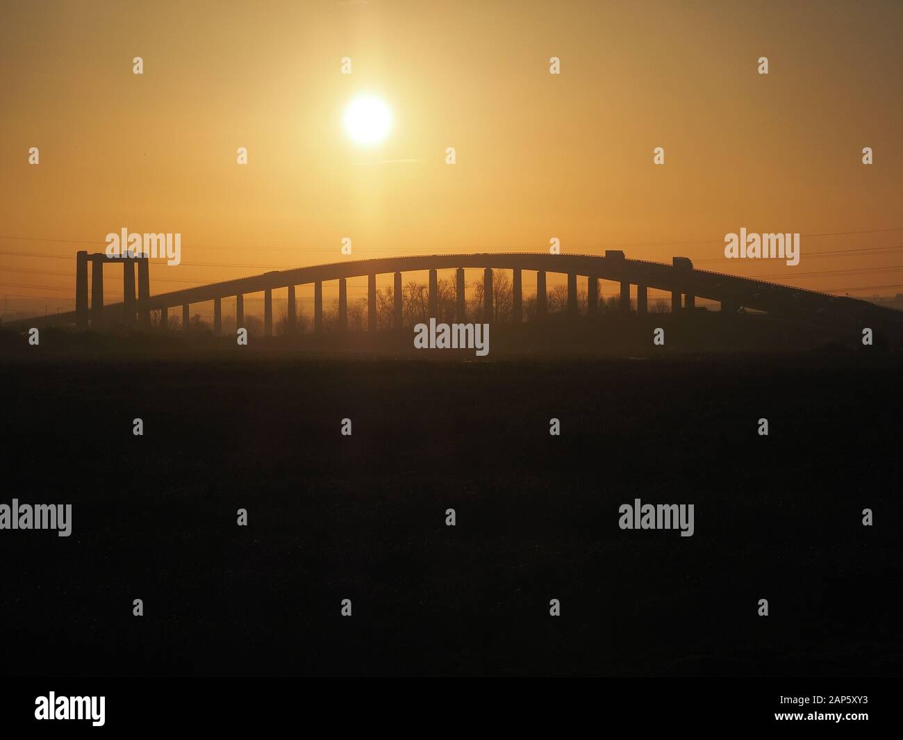 Kingsferry bridge hi-res stock photography and images - Alamy