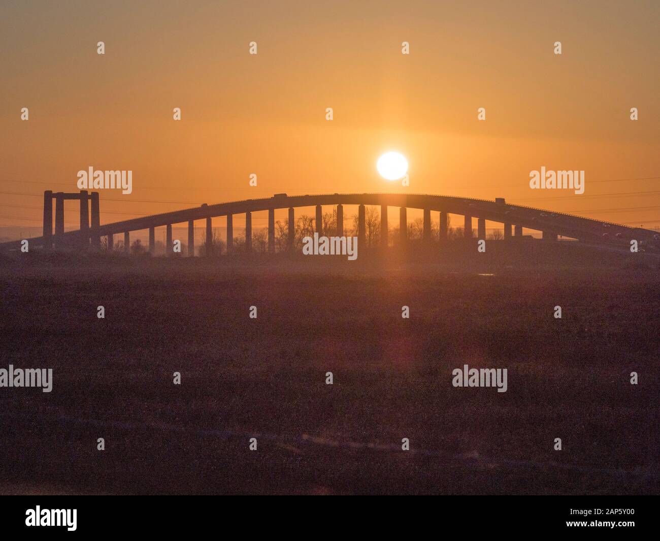 Kingsferry bridge sheppey crossing bridge hi-res stock photography and ...