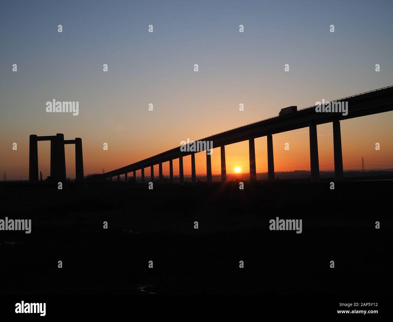 Kingsferry bridge hi-res stock photography and images - Alamy