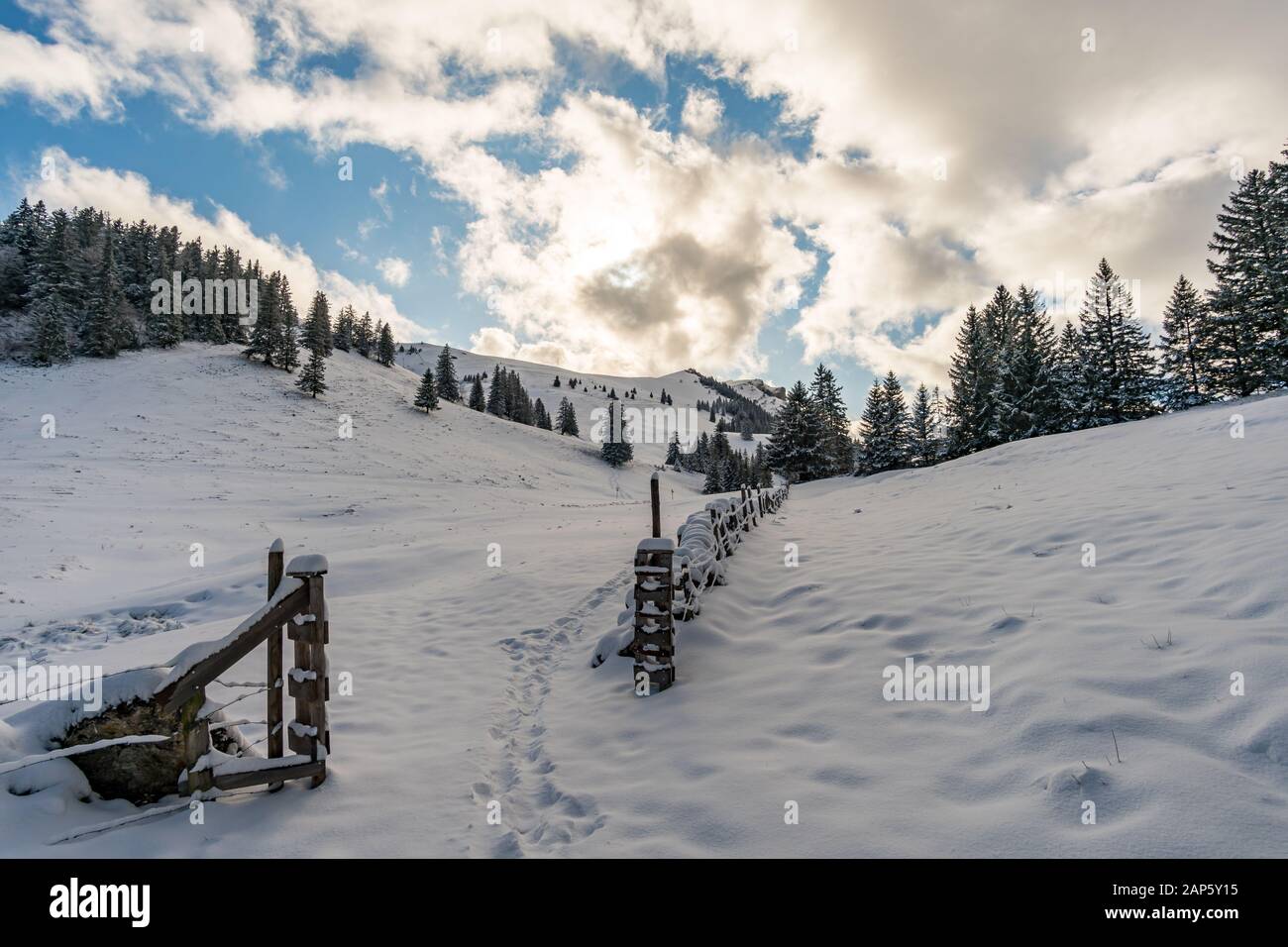 Appenzeller land snow hi-res stock photography and images - Alamy