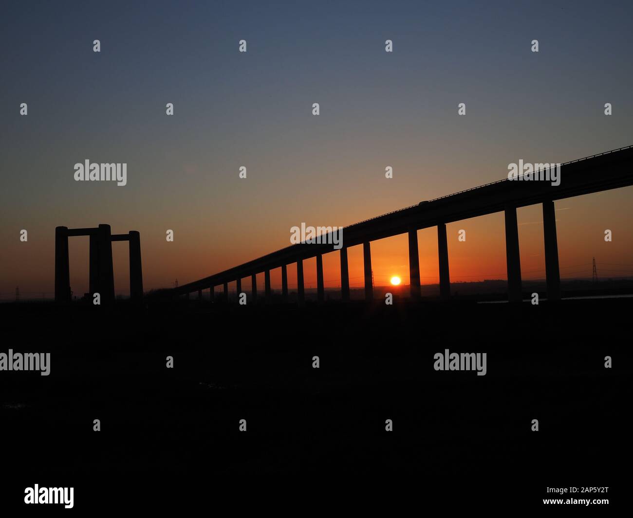 Kingsferry bridge hi-res stock photography and images - Alamy