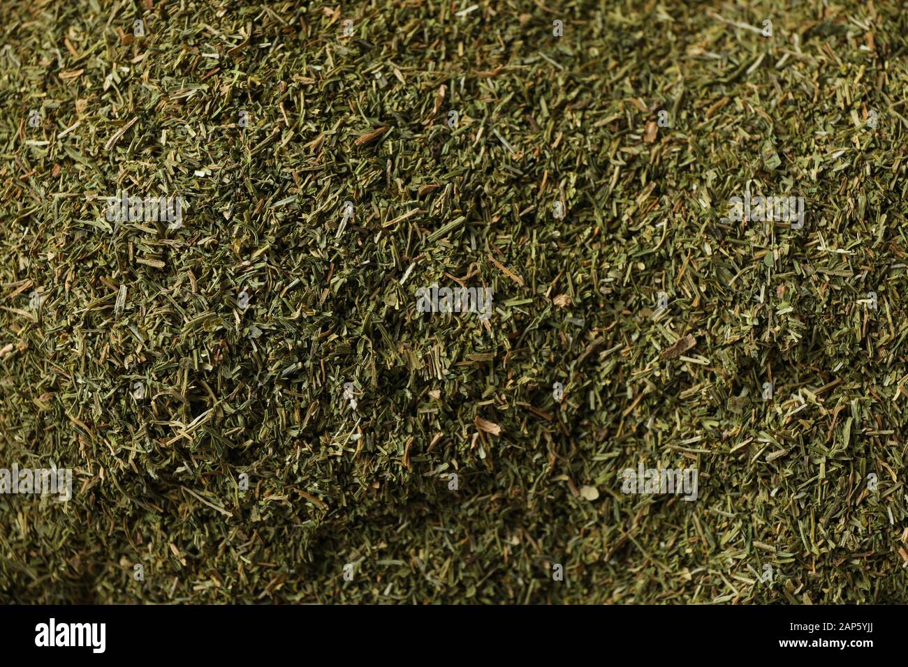 Dried dill powder texture background, close up Stock Photo - Alamy