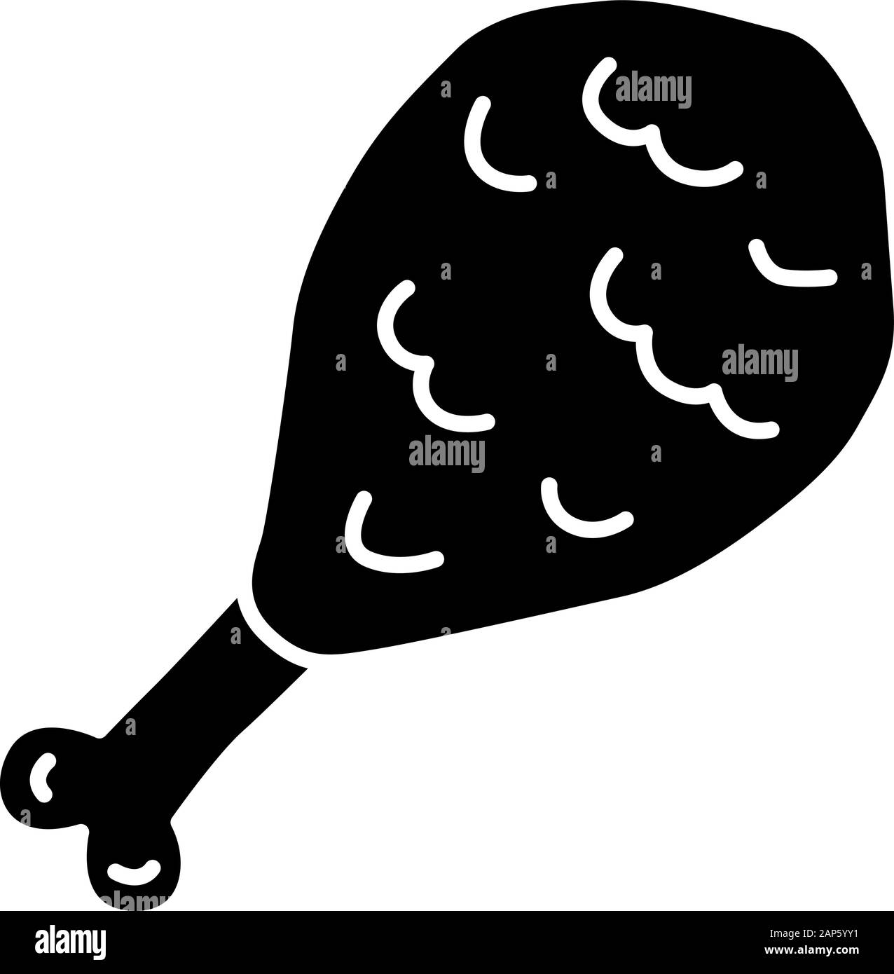 Fried Chicken Silhouette