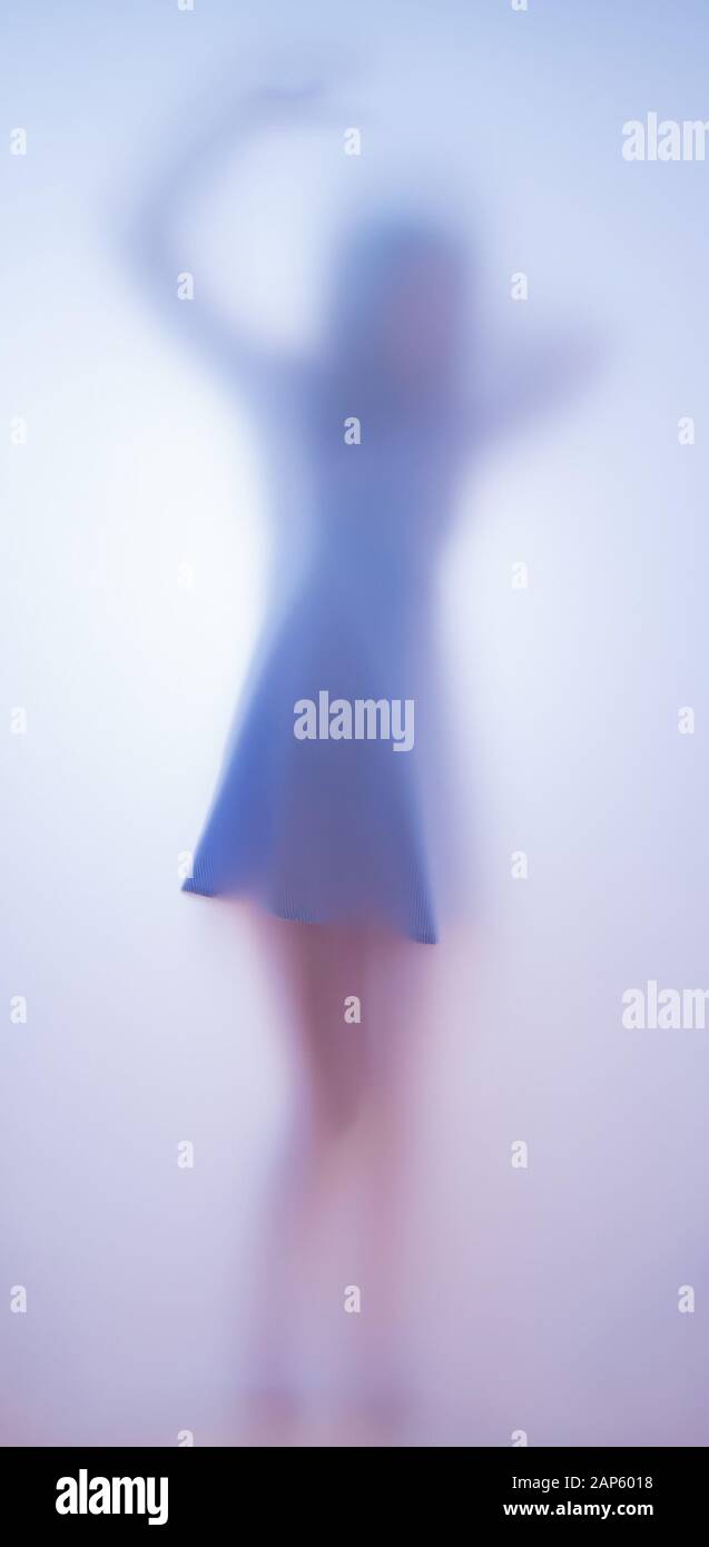 Girl dancing and blurred hi-res stock photography and images - Alamy