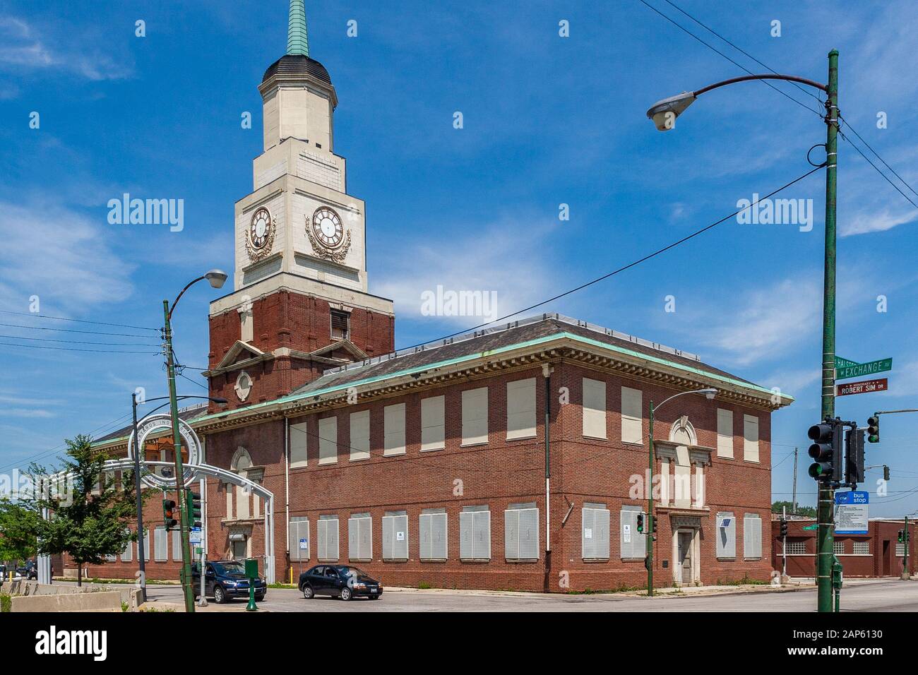 Stockyards Bank building Stock Photo - Alamy