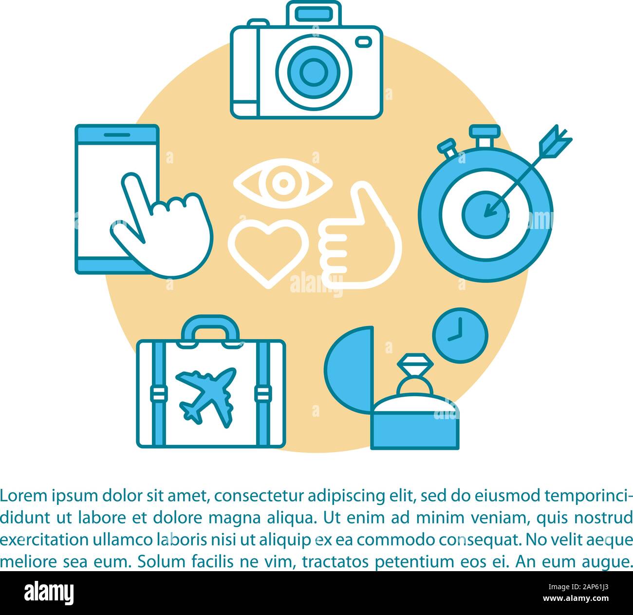 Millennials article page vector template. Generation Y. Blogging in ...