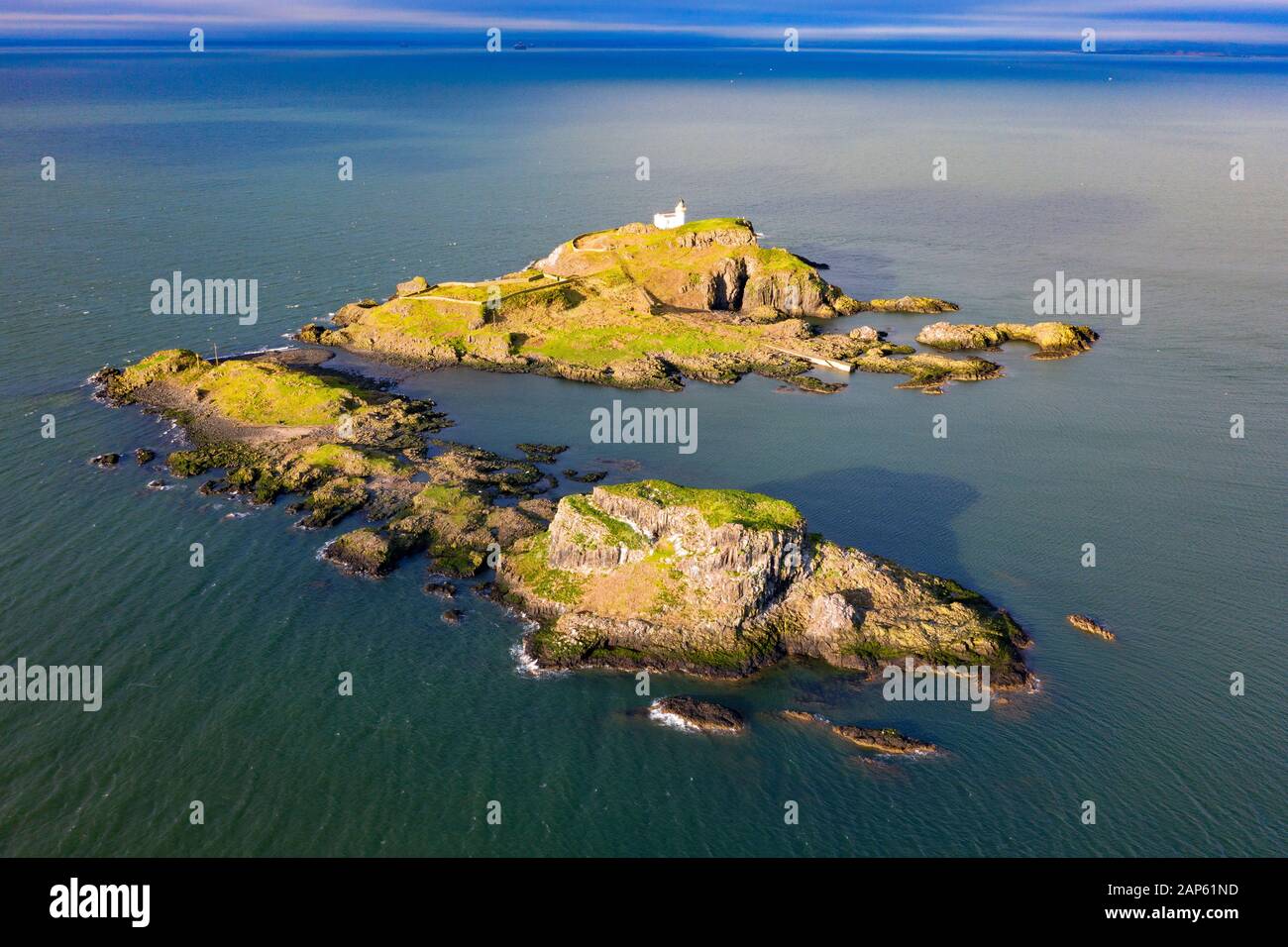 Fidra island hi-res stock photography and images - Alamy