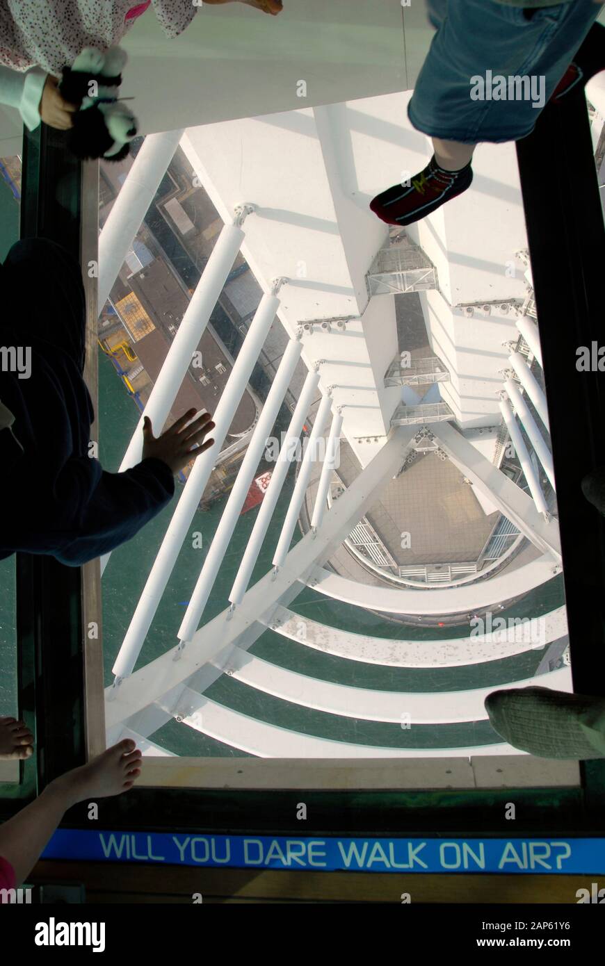 Spinnaker Tower Glass Floor High Resolution Stock Photography and ...