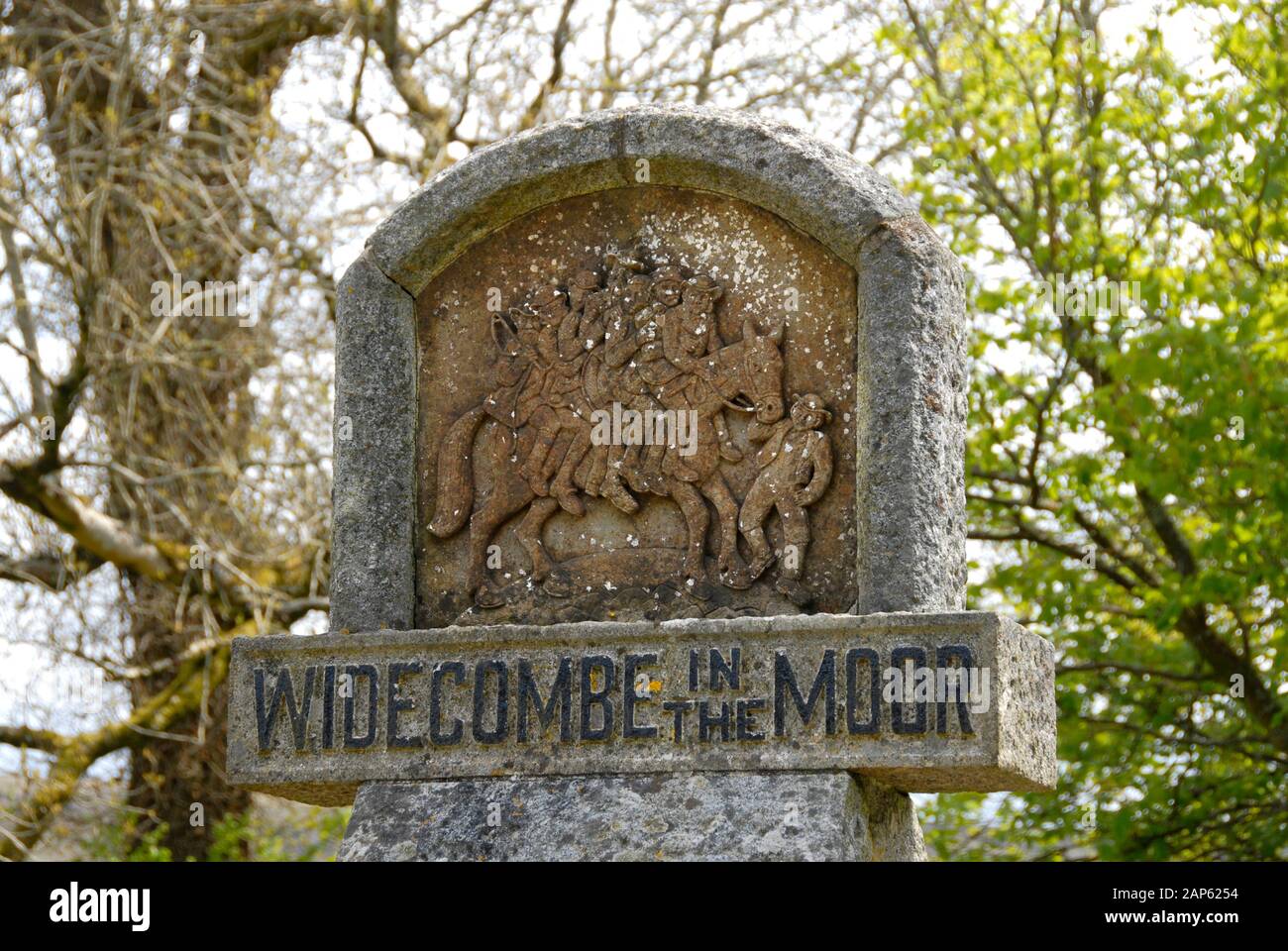 Widecombe in the moor hi-res stock photography and images - Alamy