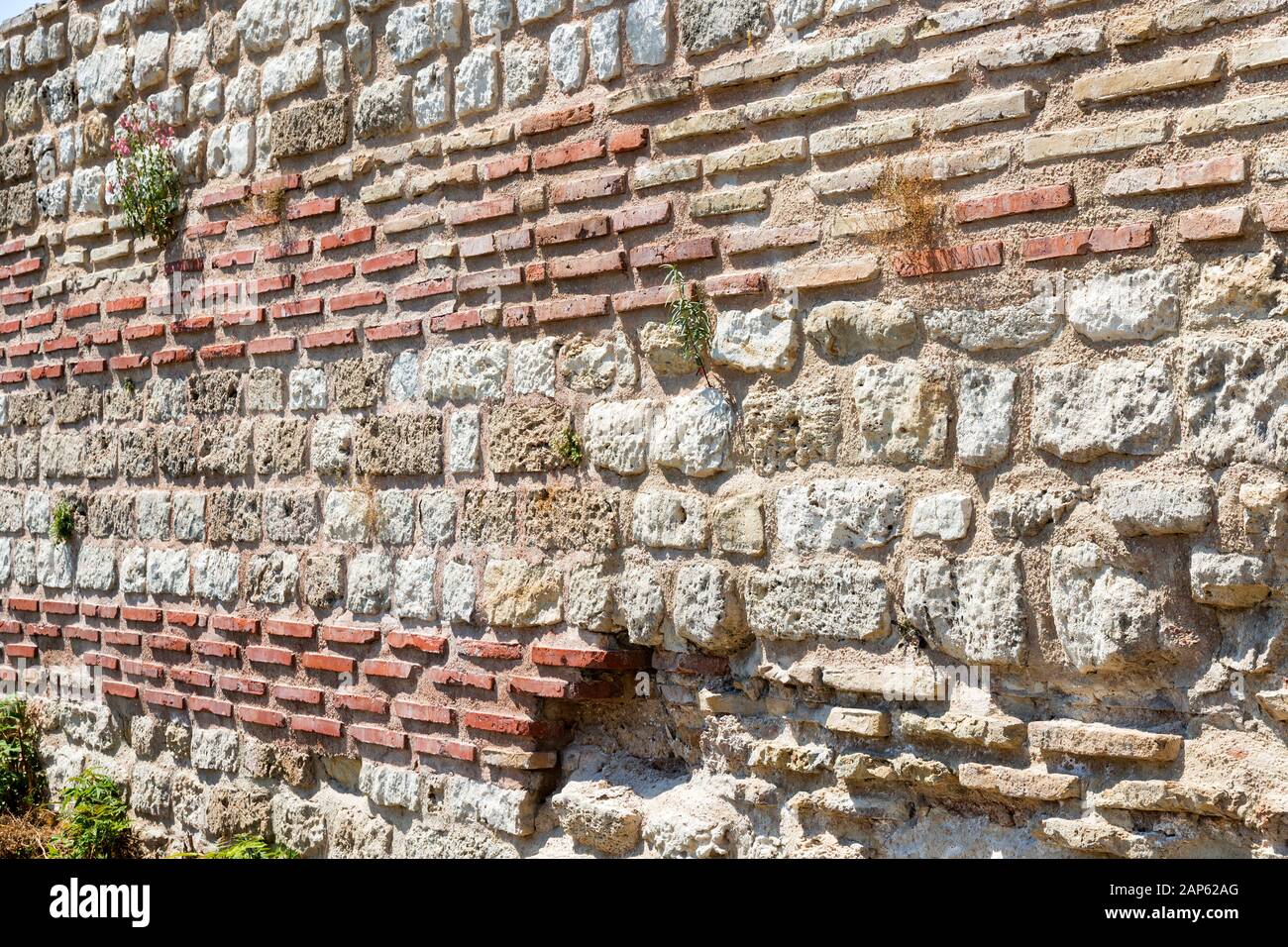 Ancient Roman bathing (thermae) in Varna, port city at Black Sea in ...