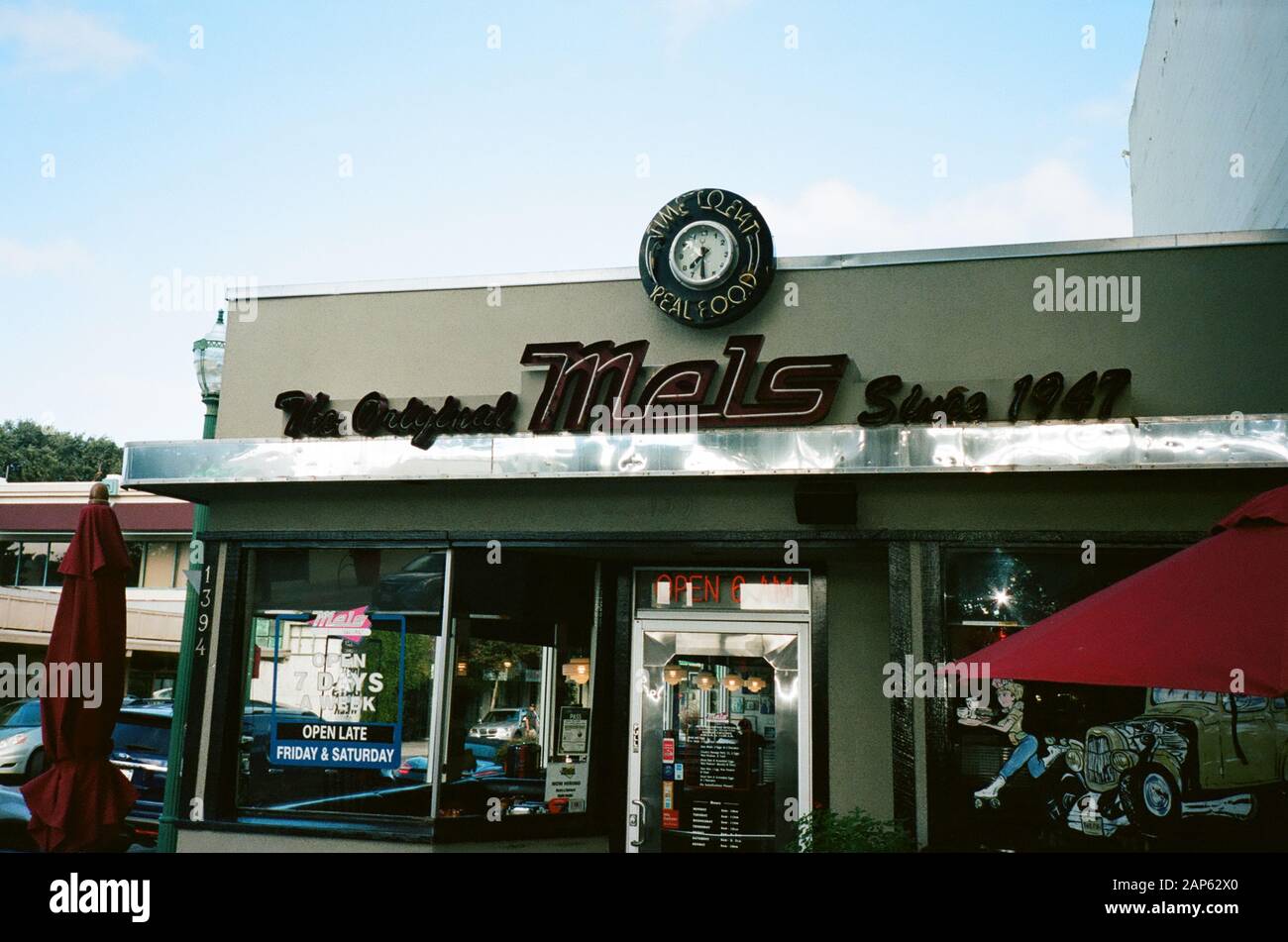 Mels diner hi-res stock photography and images - Alamy