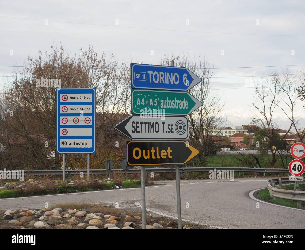 Road ramp speed signs hi-res stock photography and images - Alamy