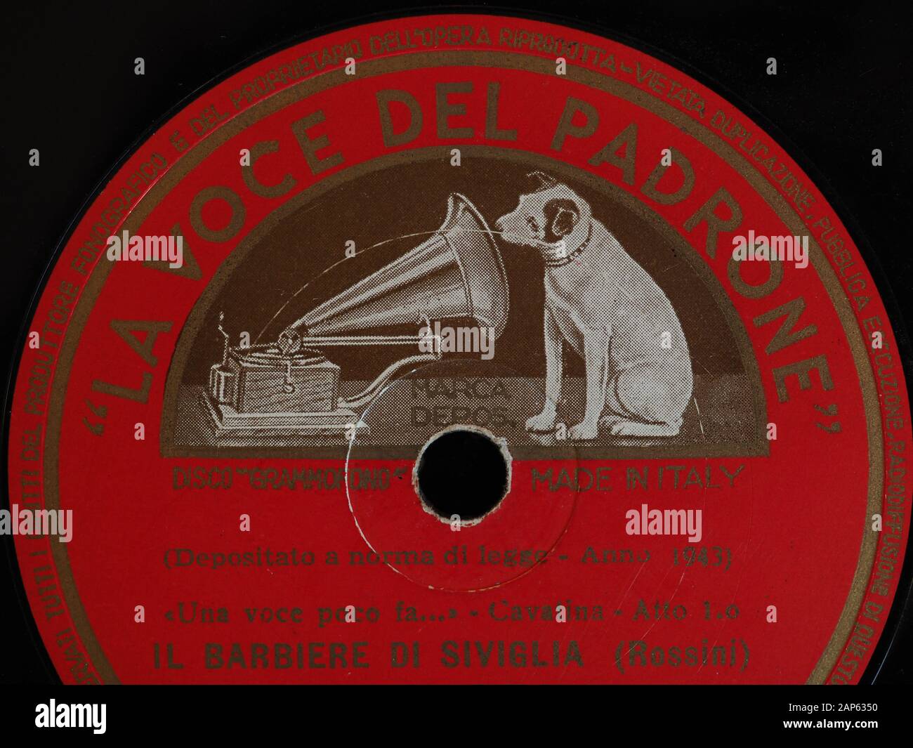 Shellac disc hi-res stock photography and images - Alamy