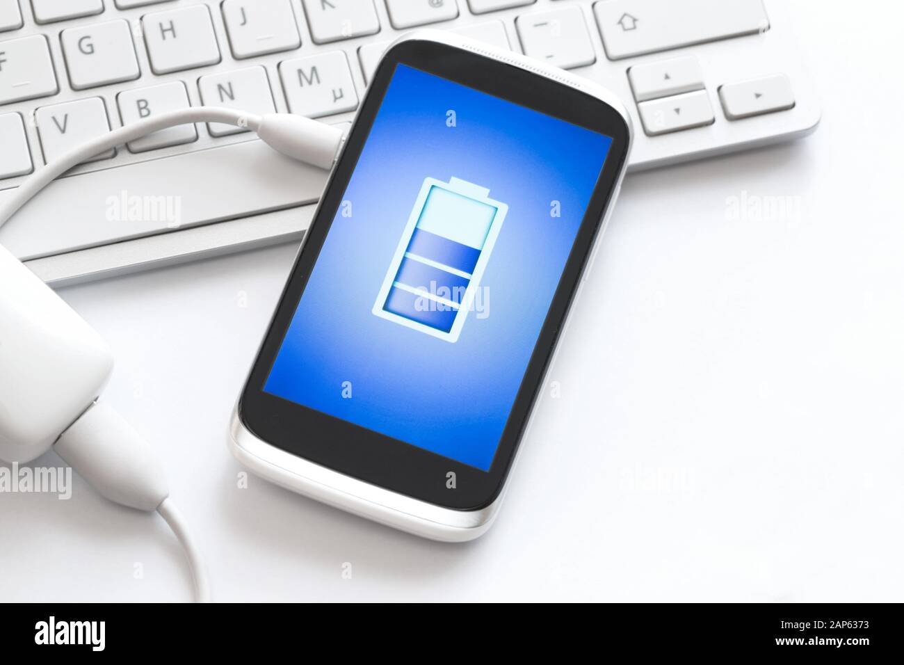 Smartphone battery icon hi-res stock photography and images - Alamy