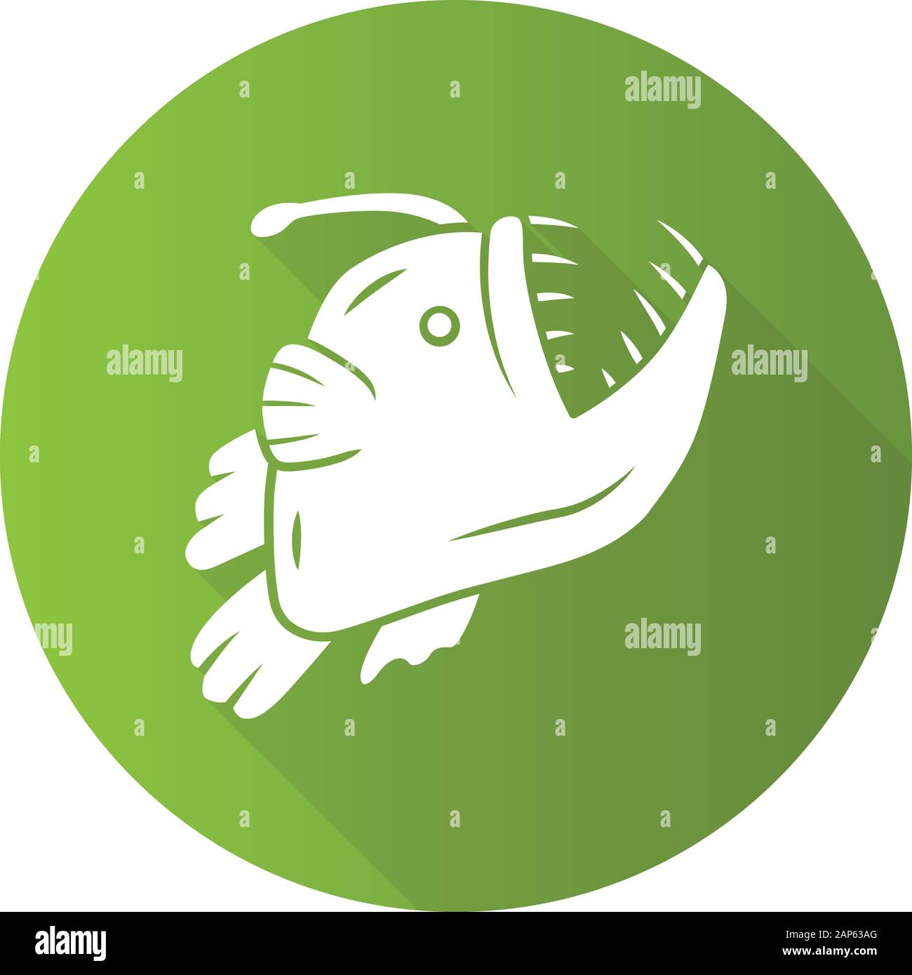 Deep sea anglerfish vector vectors hi-res stock photography and images ...