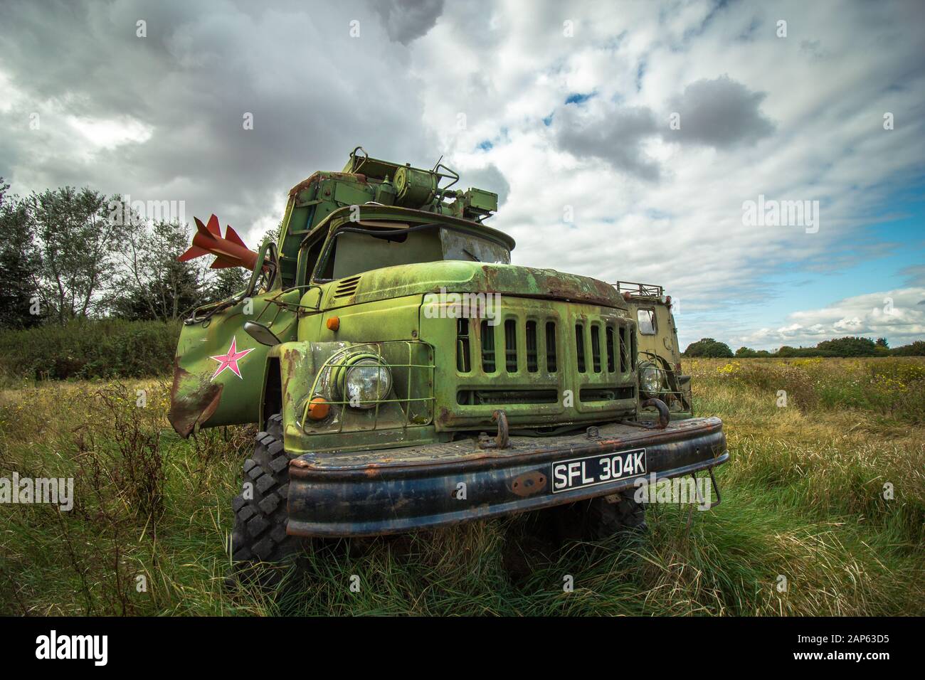 Abandoned military vehicles hi-res stock photography and images - Alamy
