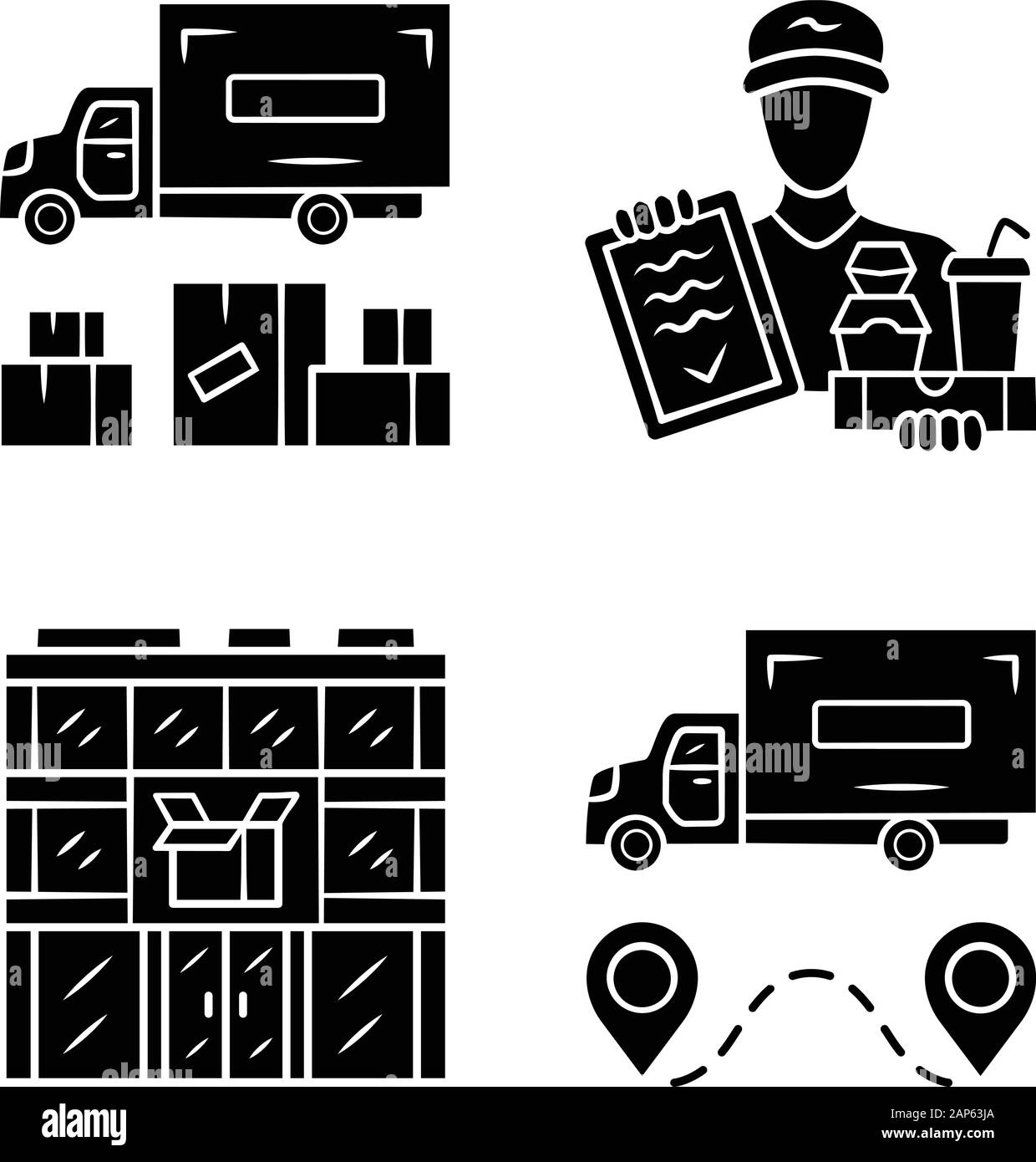 Postman van Black and White Stock Photos & Images - Alamy