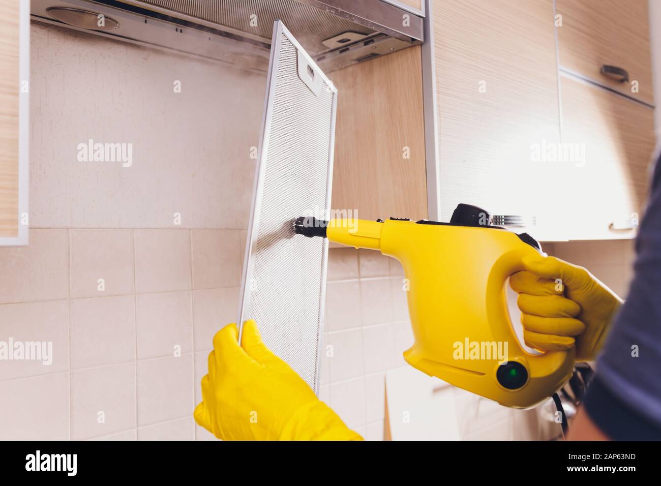 Professional janitor cleaning mesh hi-res stock photography and images ...