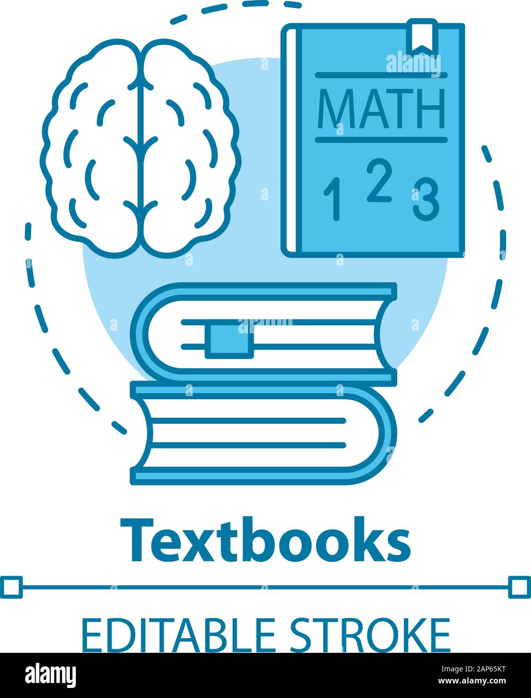 School subjects textbooks Stock Vector Images - Alamy