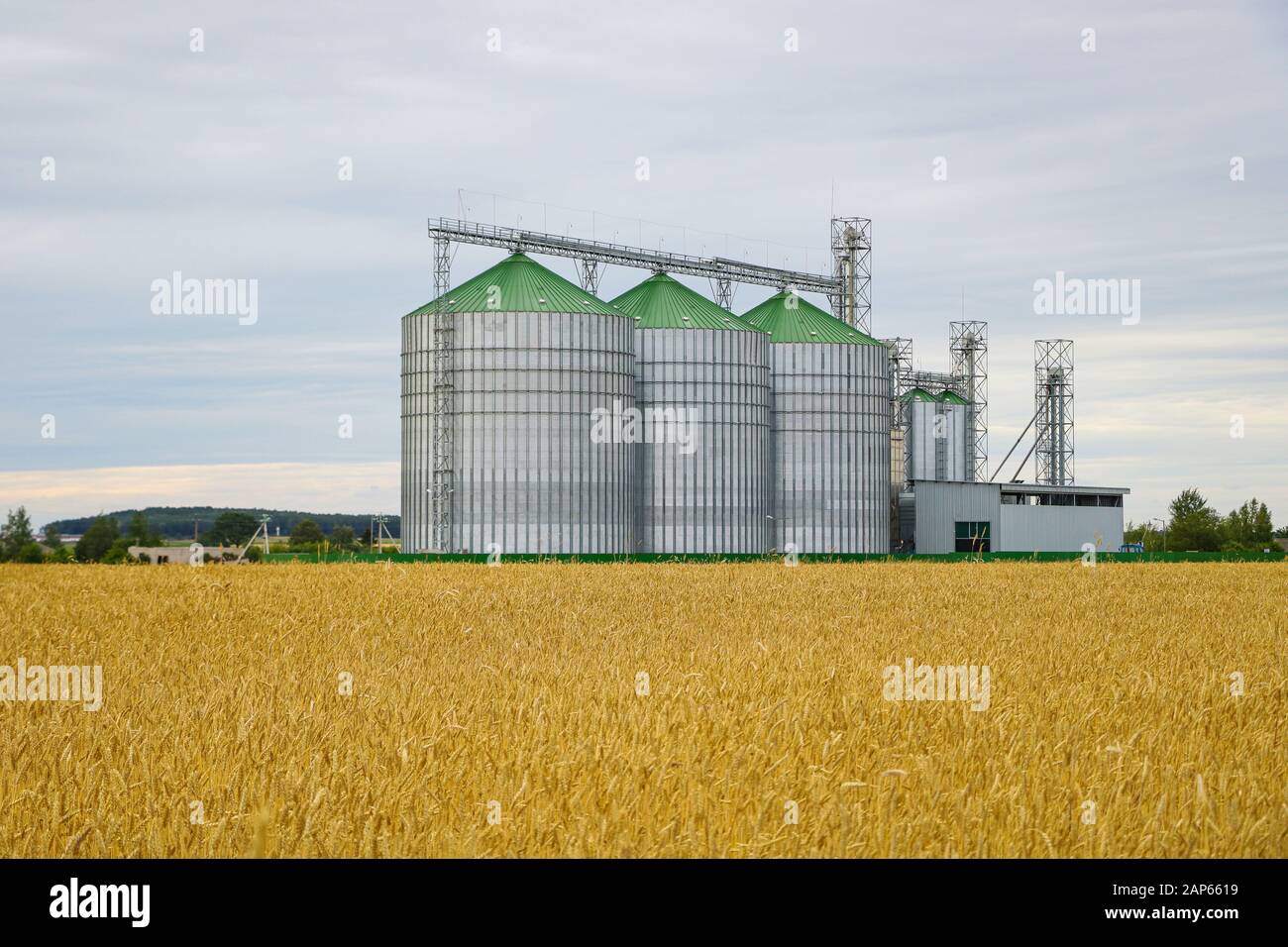 Grain silo complex hi-res stock photography and images - Alamy