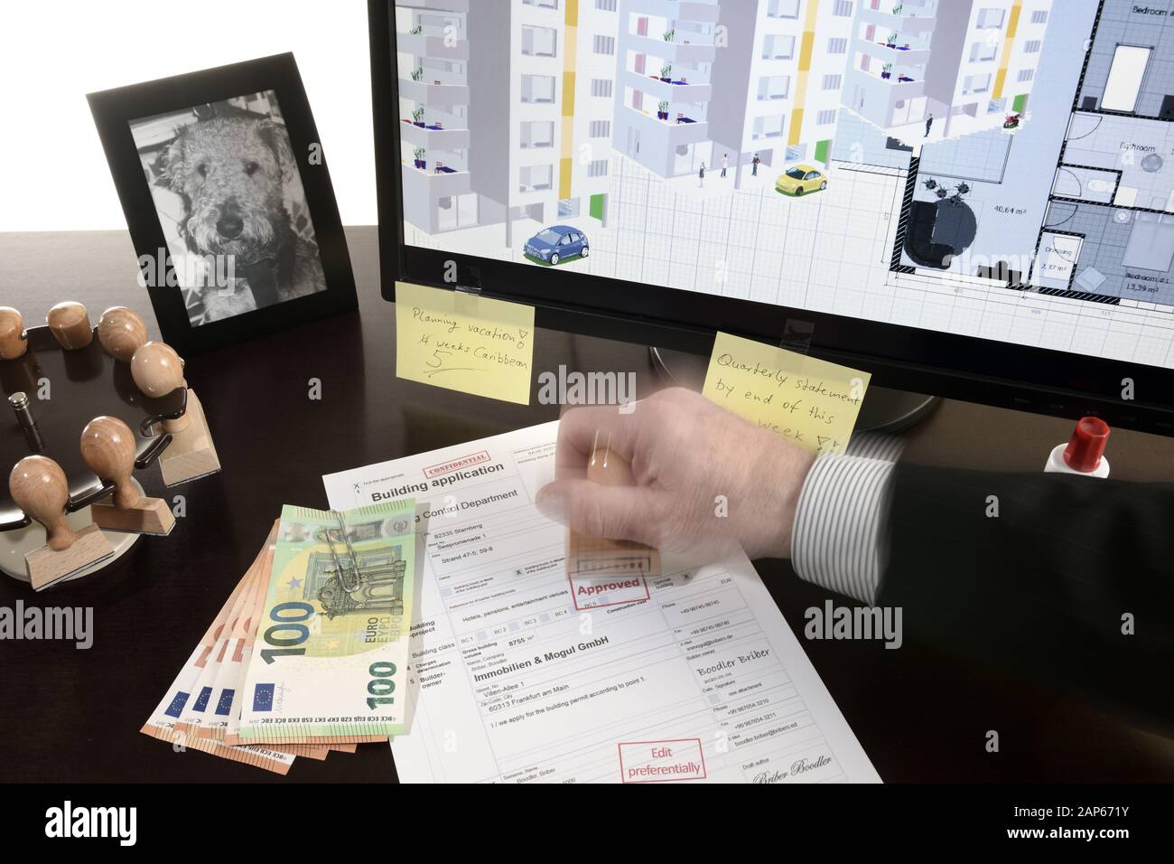 Corruption stamp hi-res stock photography and images - Alamy