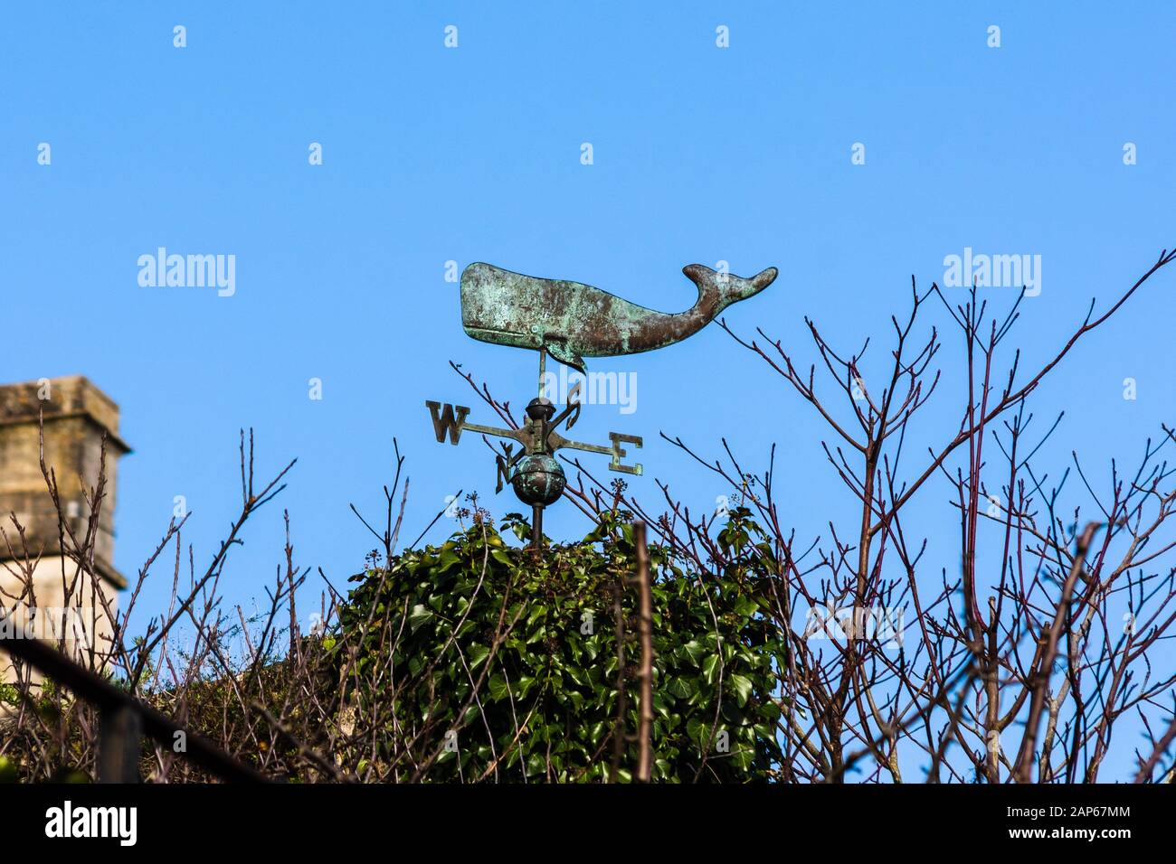 Weather vane on rooftop hi-res stock photography and images - Alamy