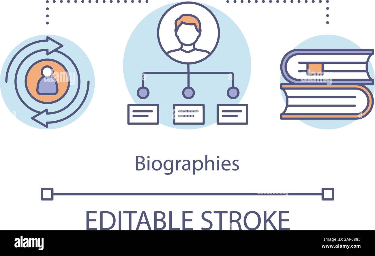 Modern biography genre Stock Vector Images - Alamy