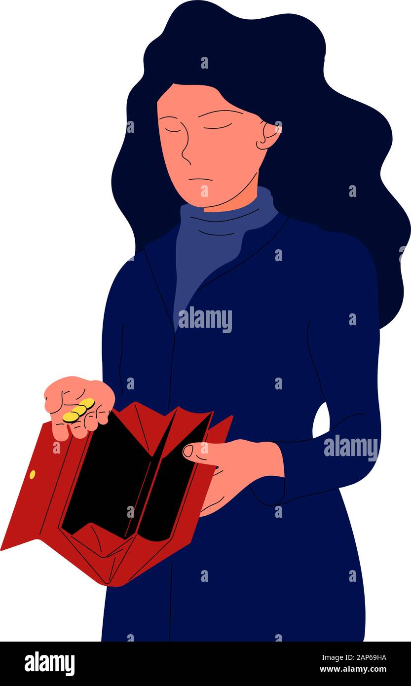 Empty Wallet Clipart