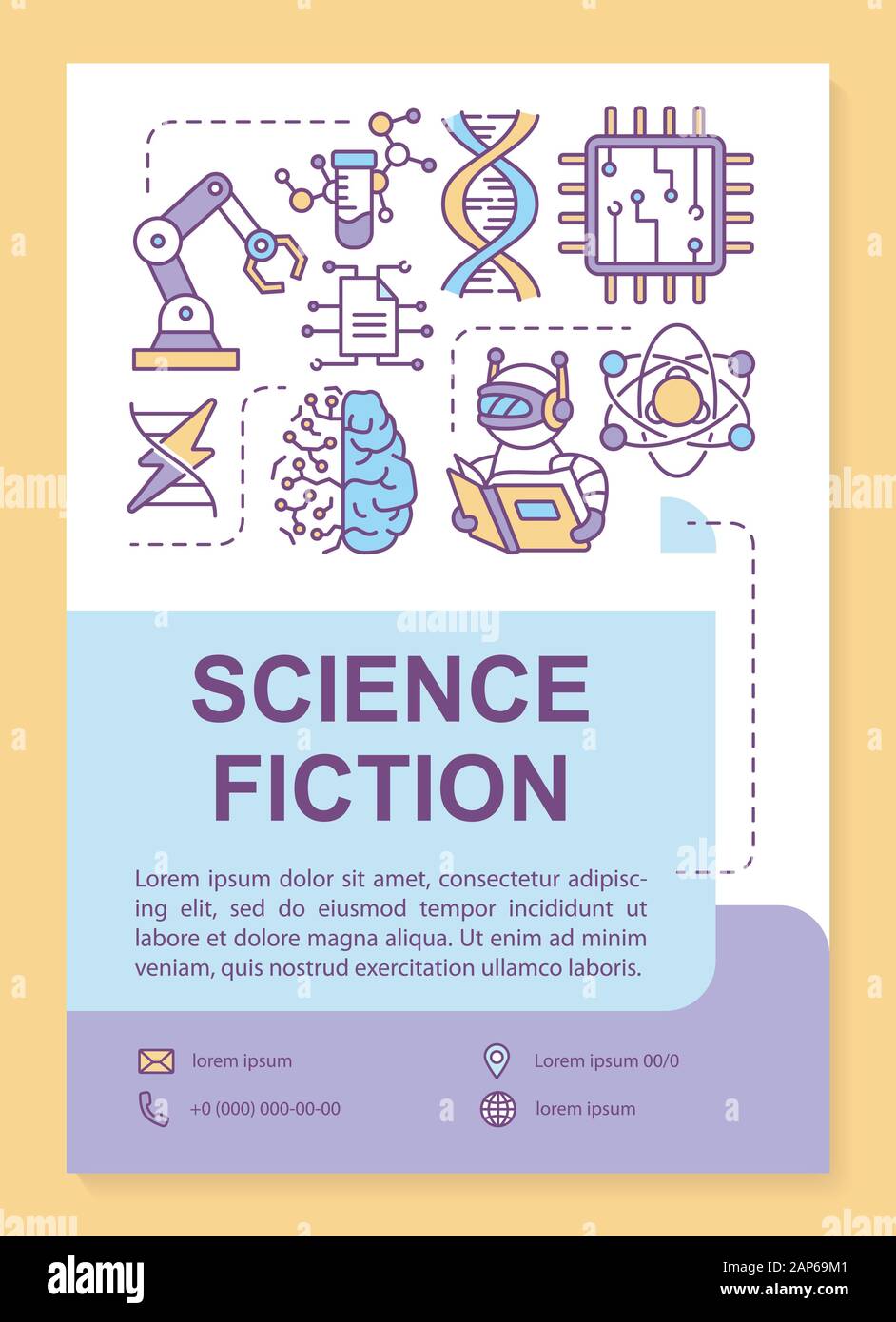 Science Fiction Genre Poster