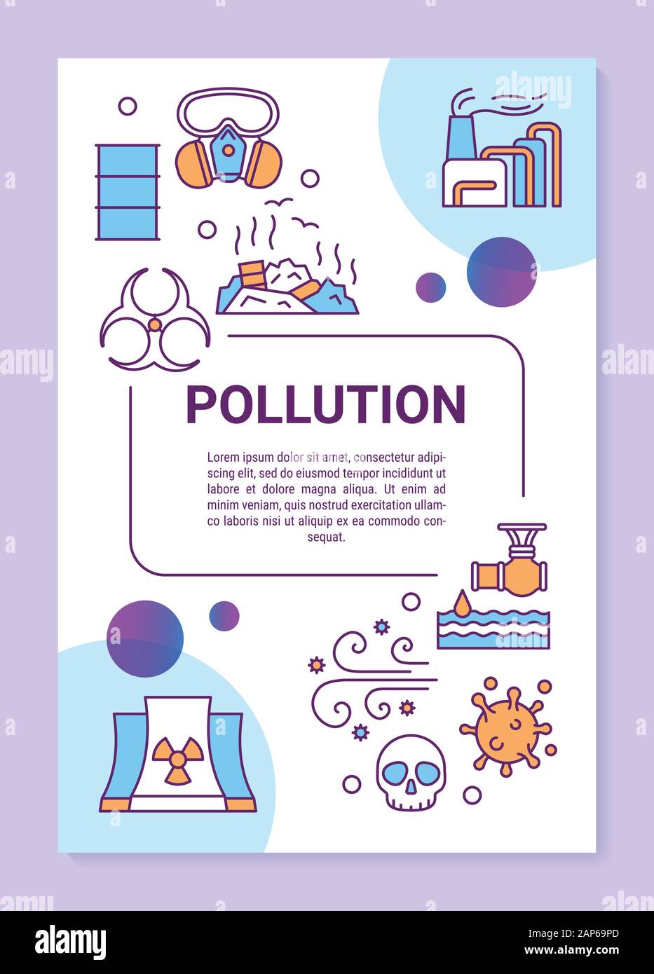 Air Pollution Poster Design