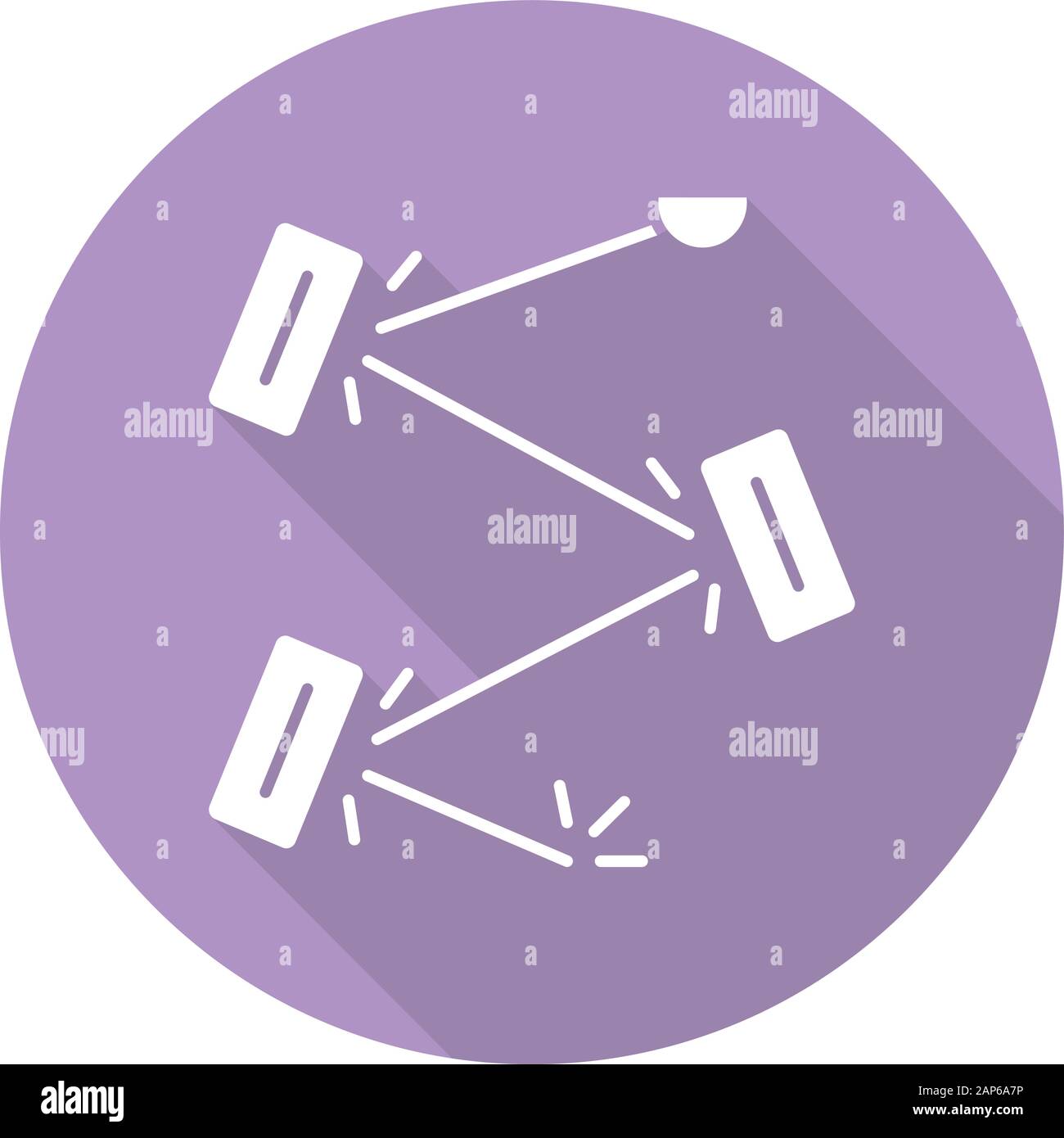 Laser emission Stock Vector Images - Alamy