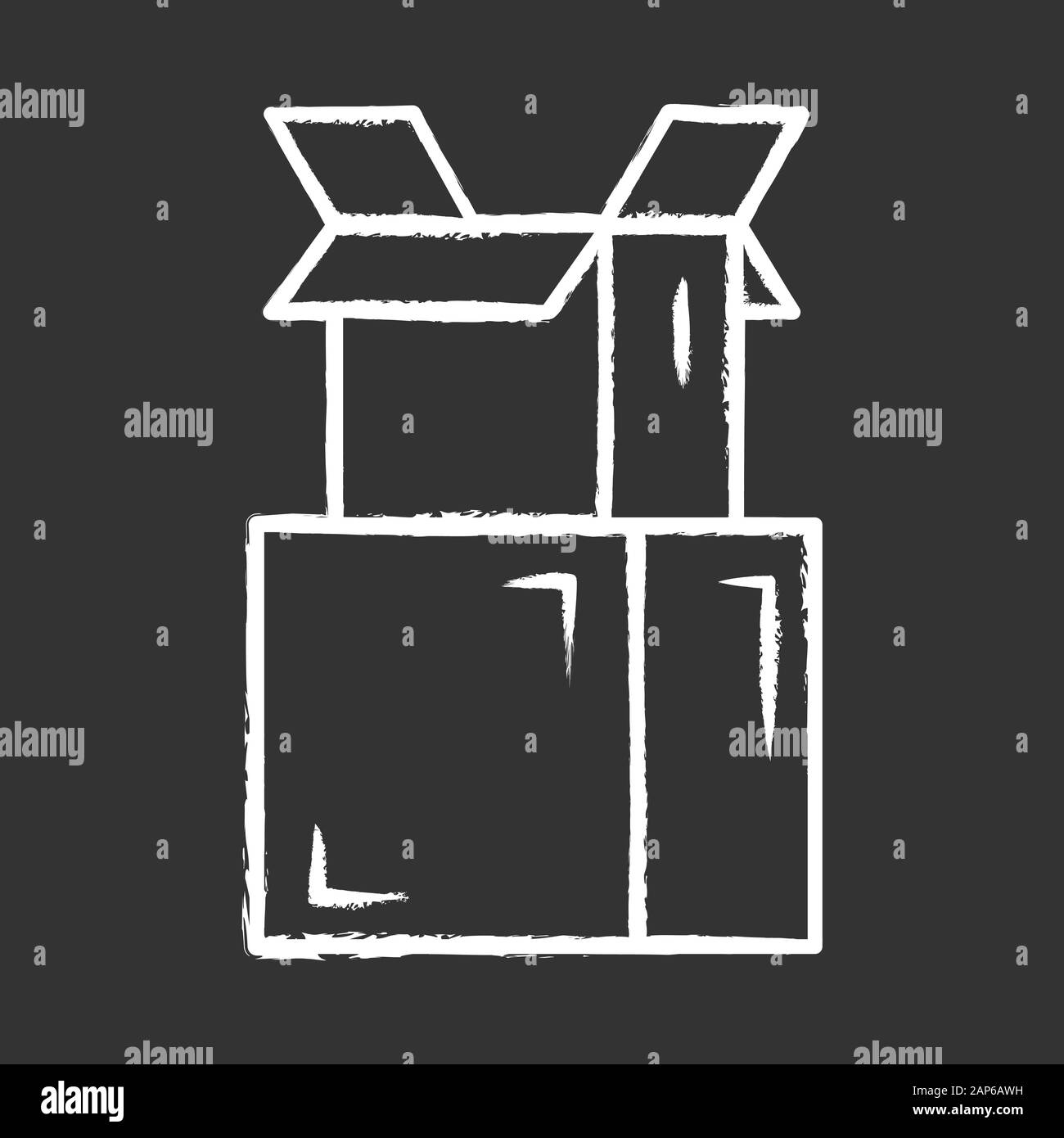 Empty crates Stock Vector Images - Alamy