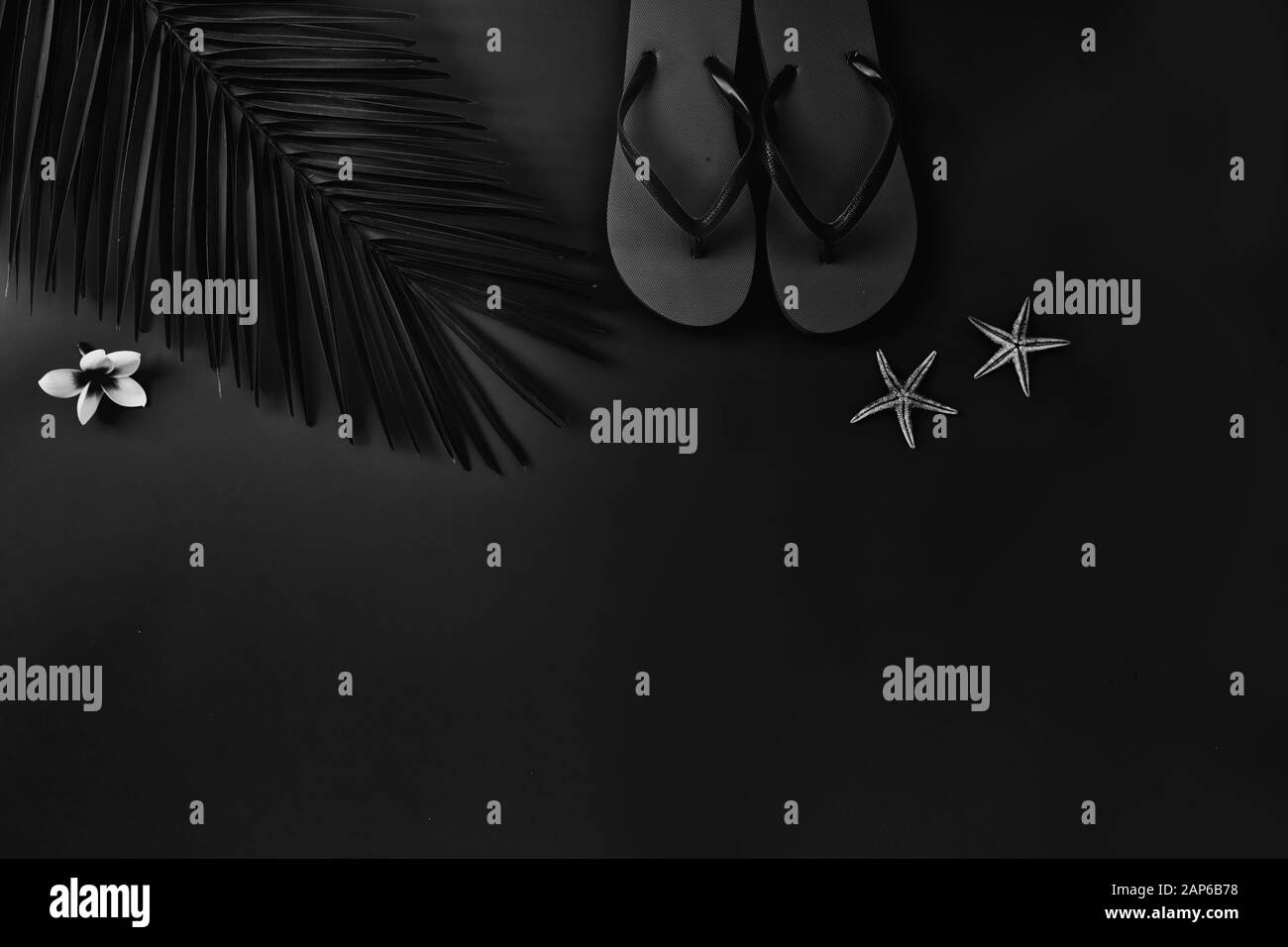 Summer flat lay scenery Stock Photo - Alamy