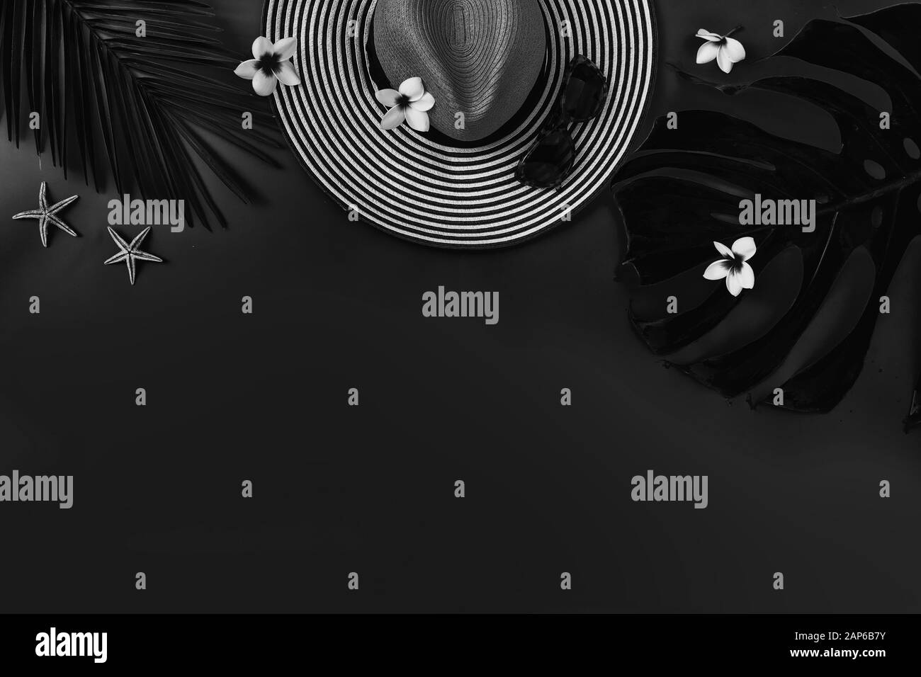 Summer flat lay scenery Stock Photo - Alamy