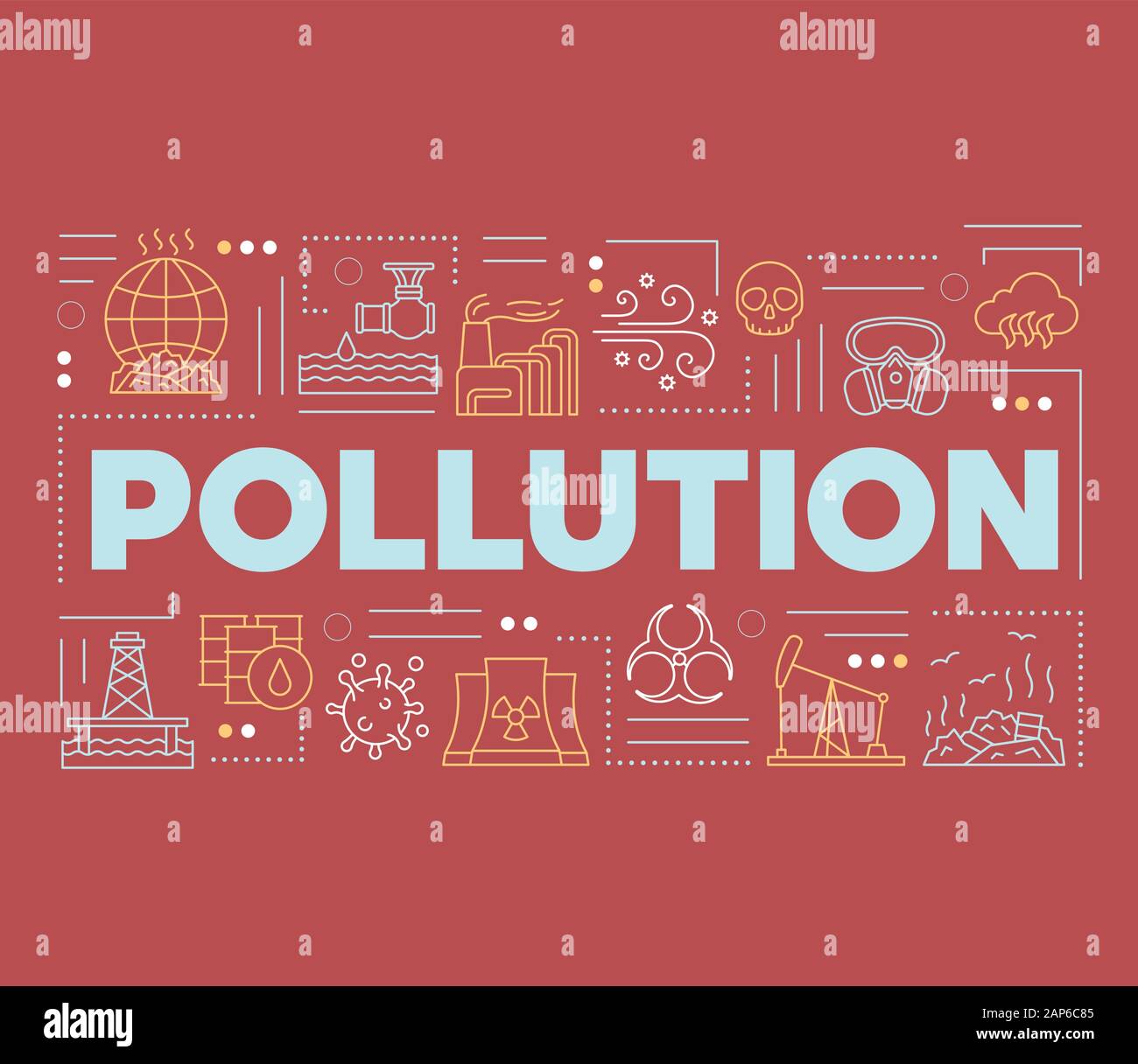 Pollution word concepts banner. Presentation, website. Environmental ... Pollution word concepts banner. Presentation, website. Environmental ...