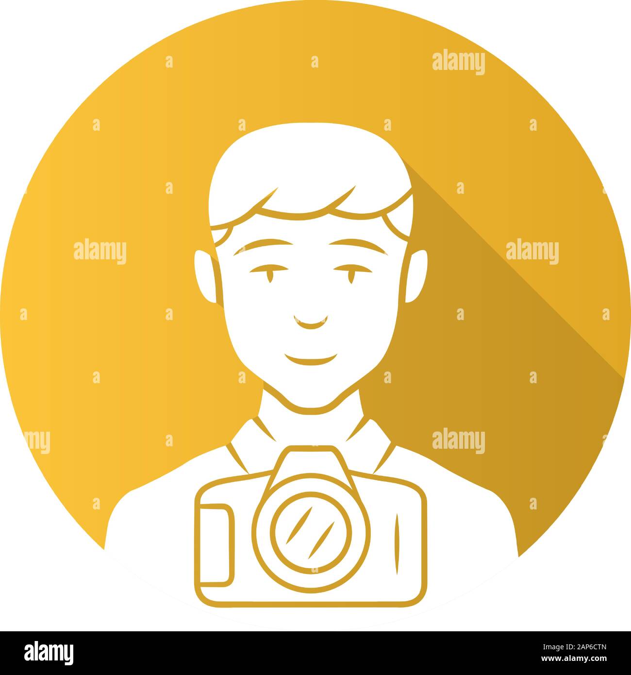 Shadow of photographer taking picture Stock Vector Images - Alamy