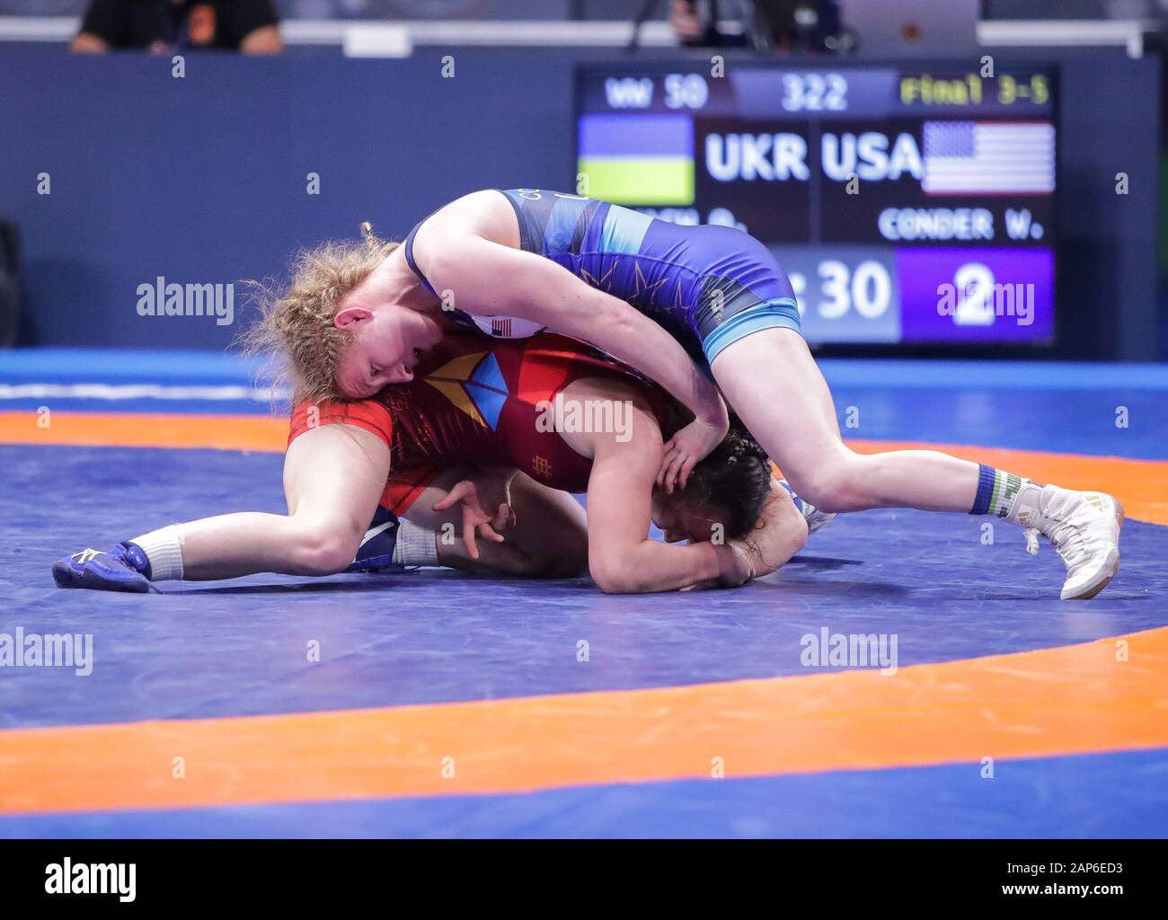 17 januari 2020 Rome, Italy Restling, International Tournament ...