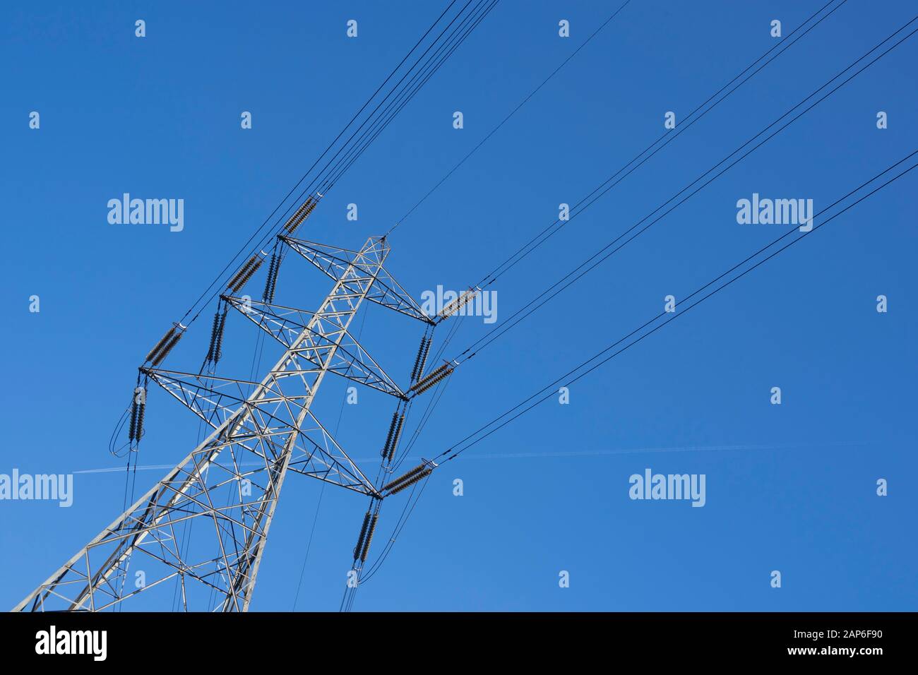 Electricity pylons in Birmingham, England,UK Stock Photo - Alamy