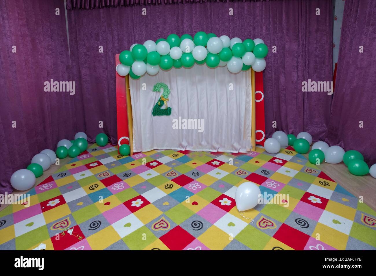 Simple Stage Decoration For School Function