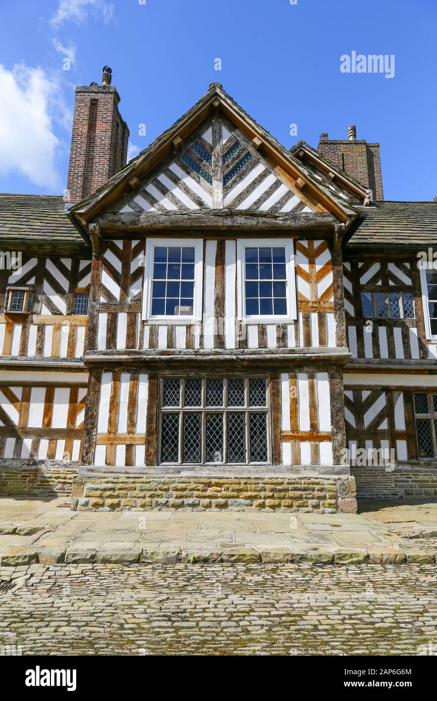 Adlington Hall is a country house near Adlington, Cheshire, England, UK ...