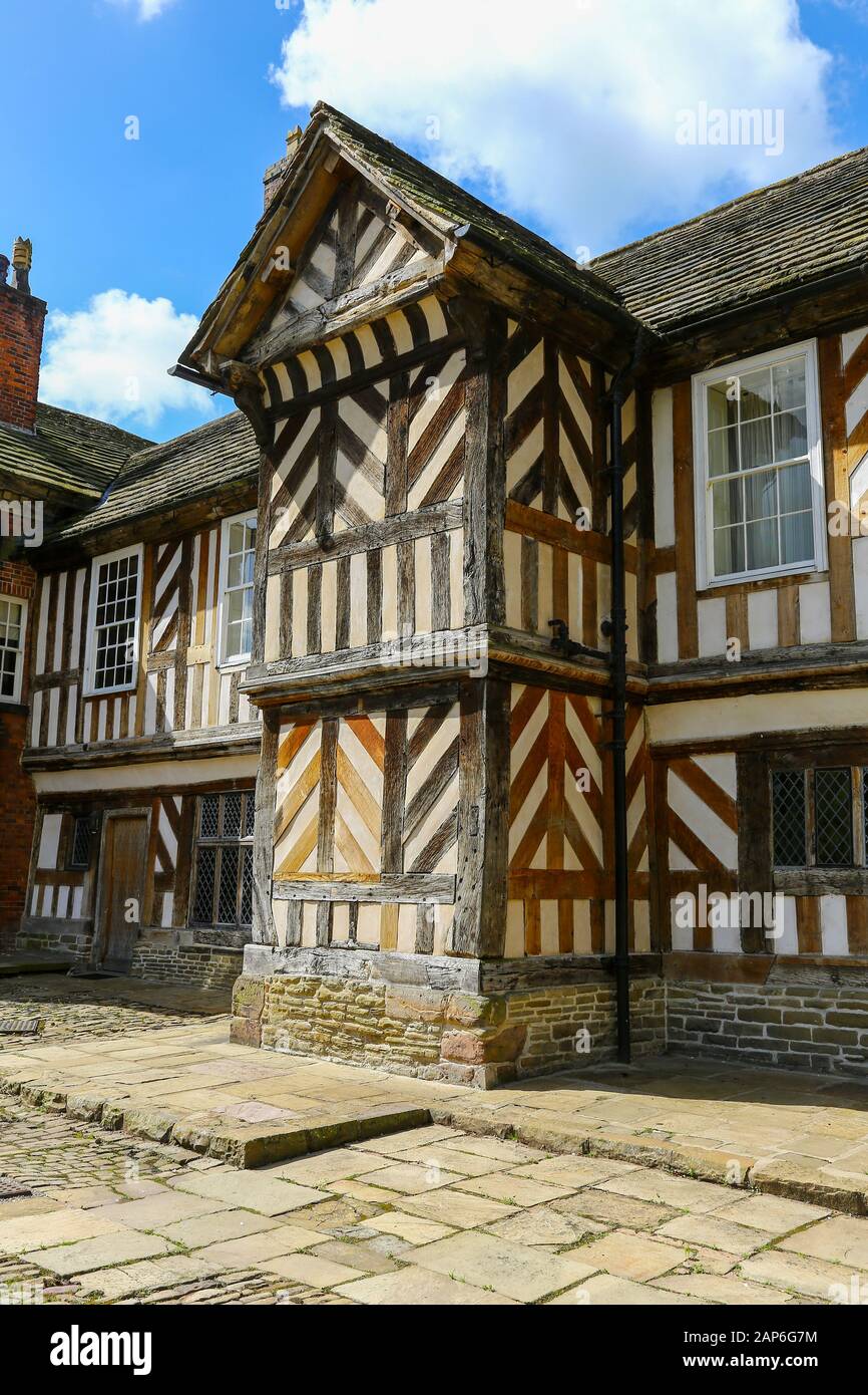 Adlington Hall is a country house near Adlington, Cheshire, England, UK ...