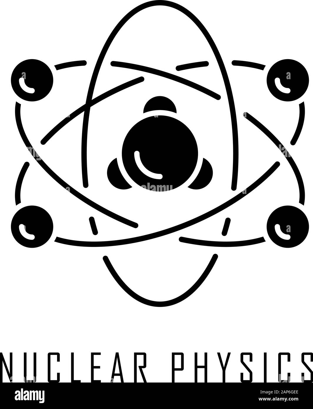 Protons and neutrons model Cut Out Stock Images & Pictures - Alamy