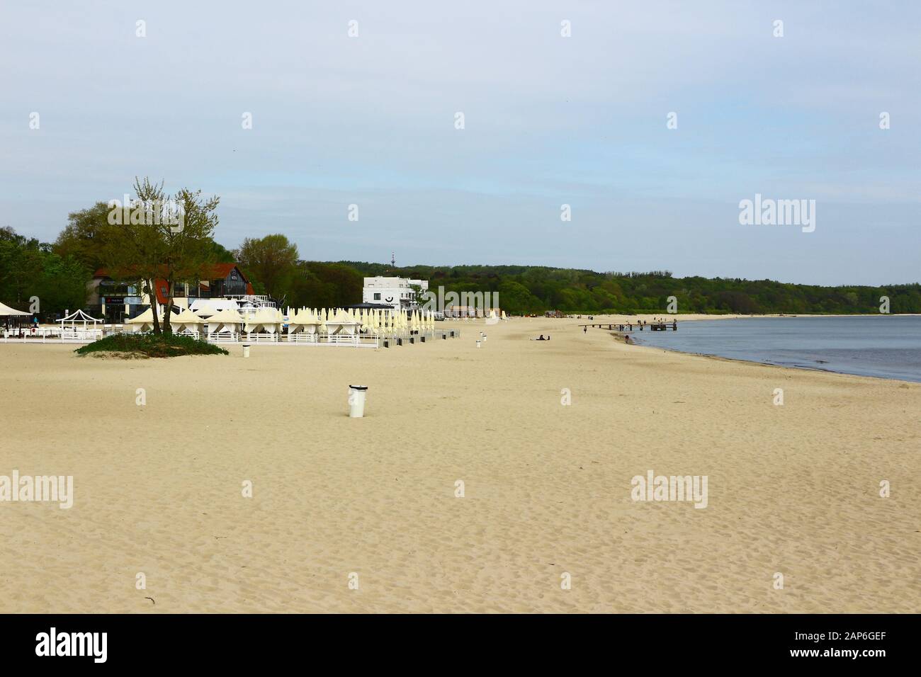 Strand von sopot hi-res stock photography and images - Alamy