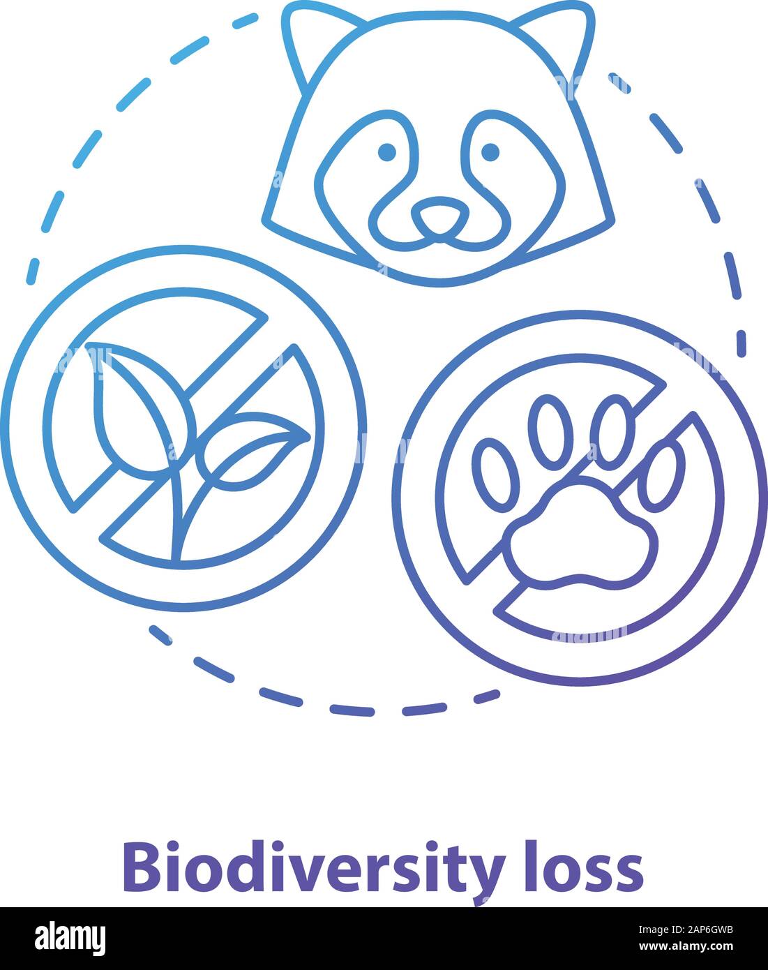 Wild habitat degradation Stock Vector Images - Alamy