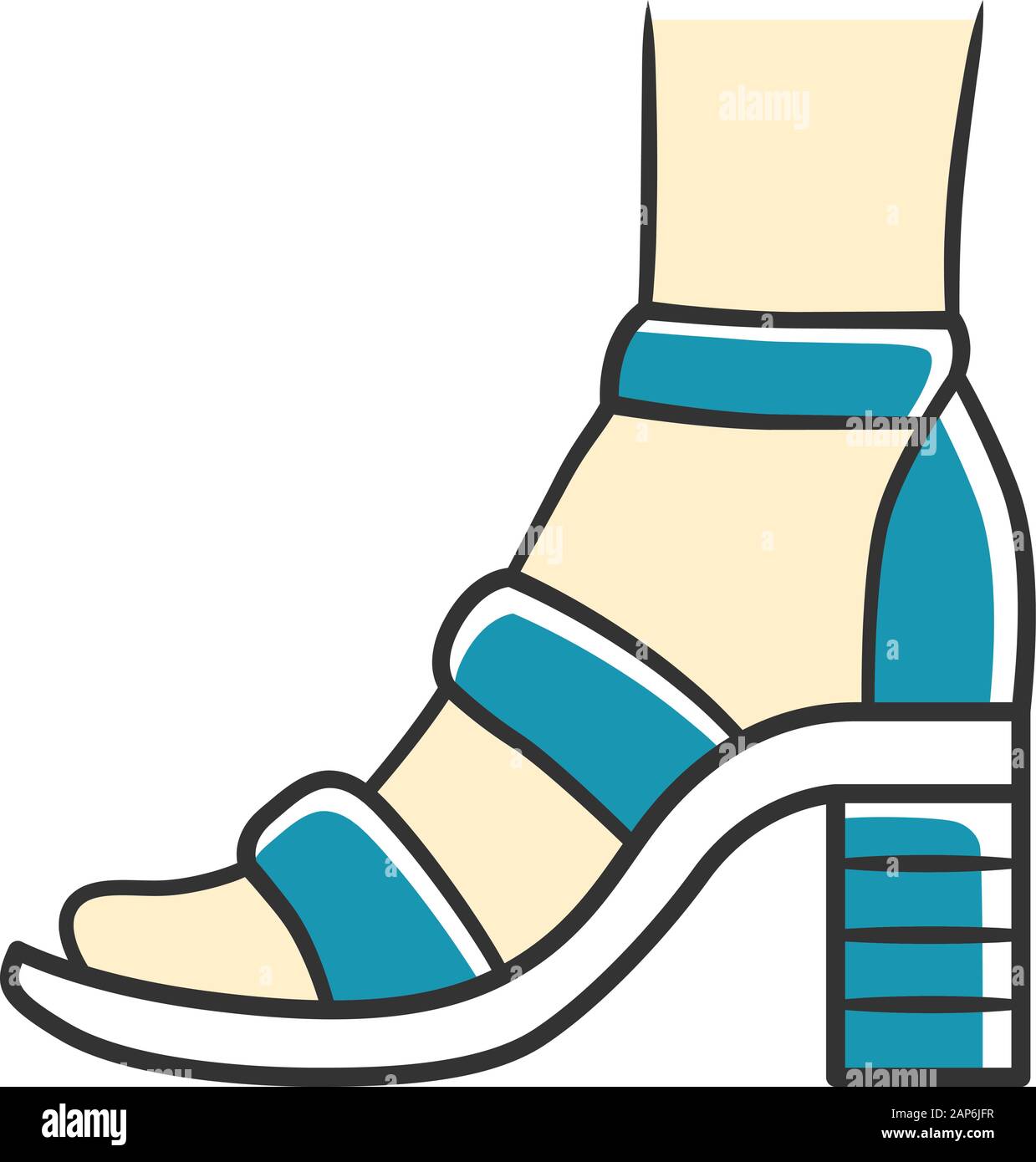 High ankle view Stock Vector Images - Alamy
